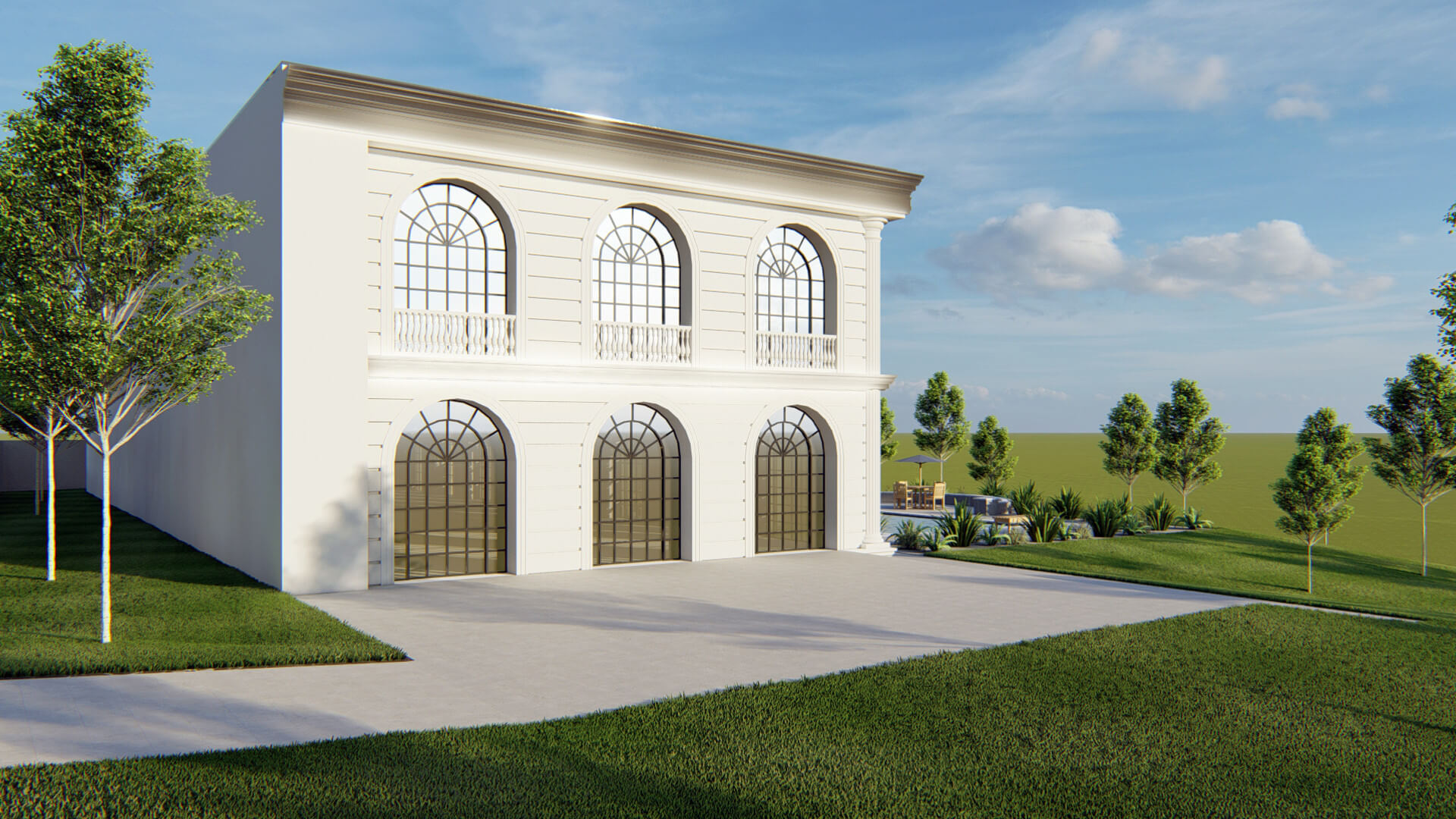 Classic Pavilion - 3D Model by GVelhinho