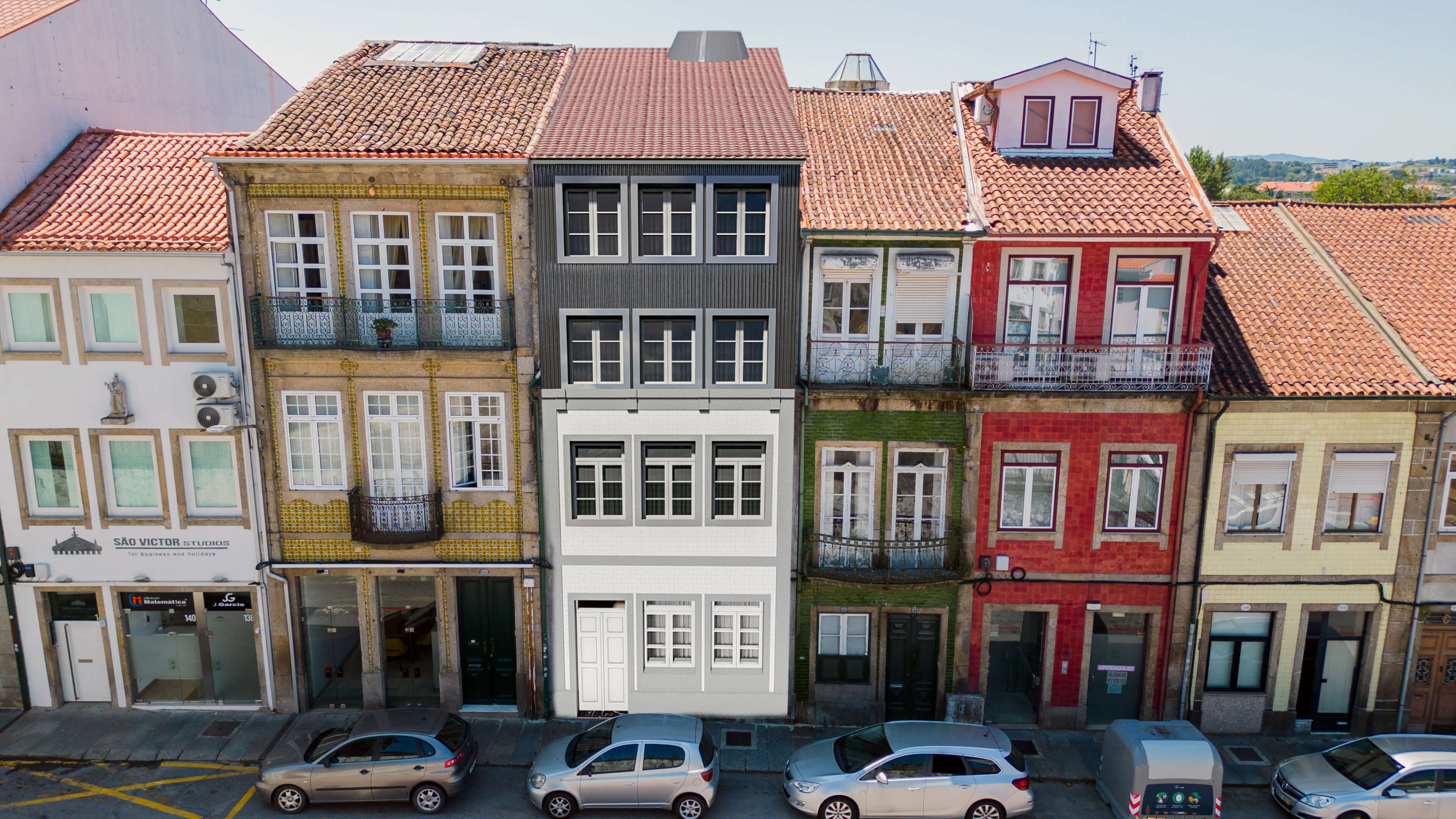 Building in S. Vitor - Braga - Portugal 3D Render by GVelhinho