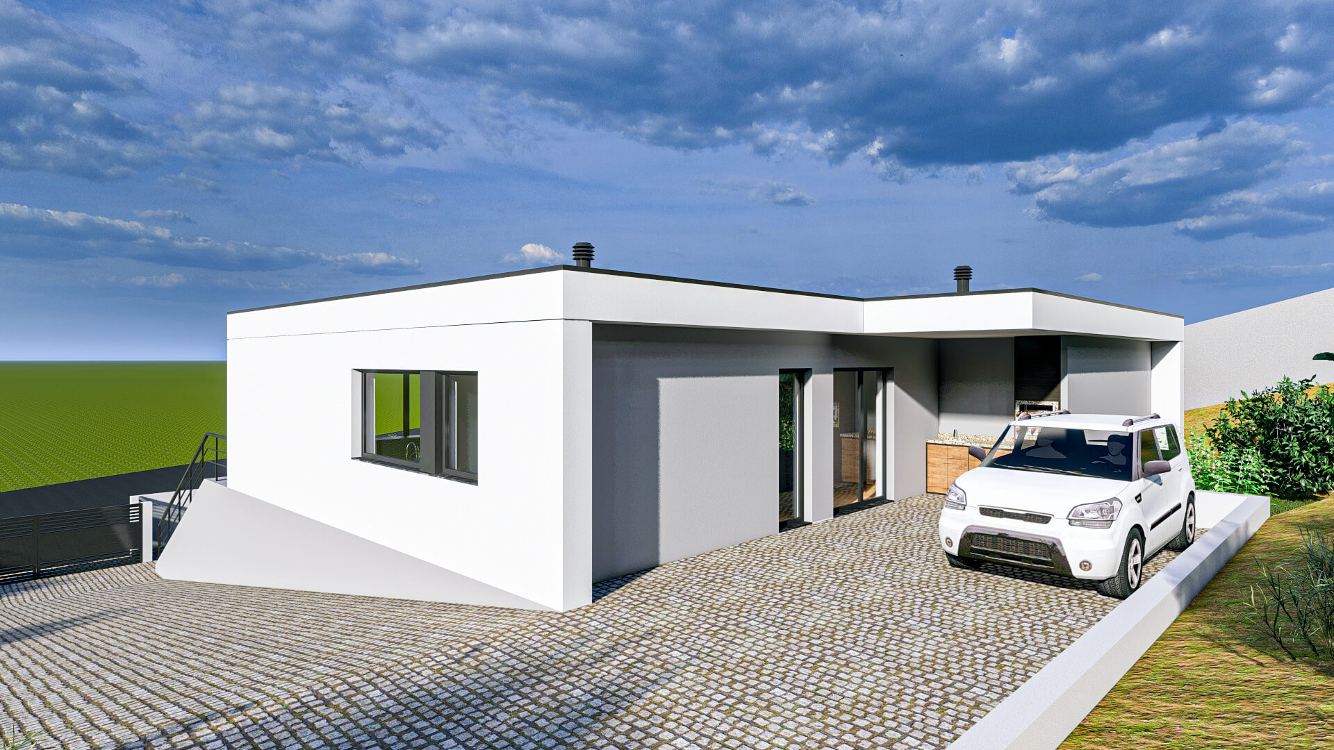 House in Alenquer - 3D Model by GVelhinho