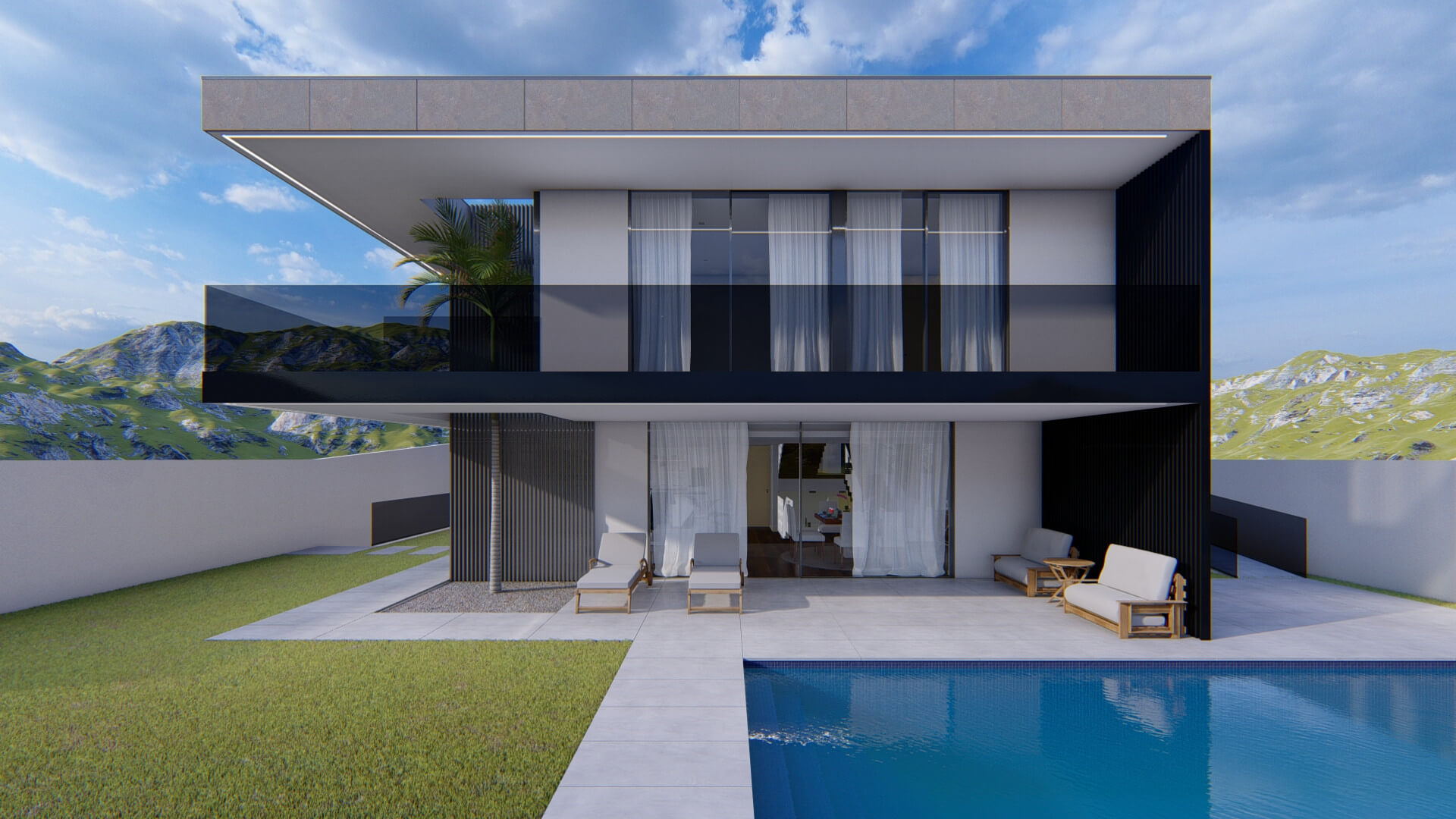 House in Real - Braga L-2 3D Model by GVelhinho
