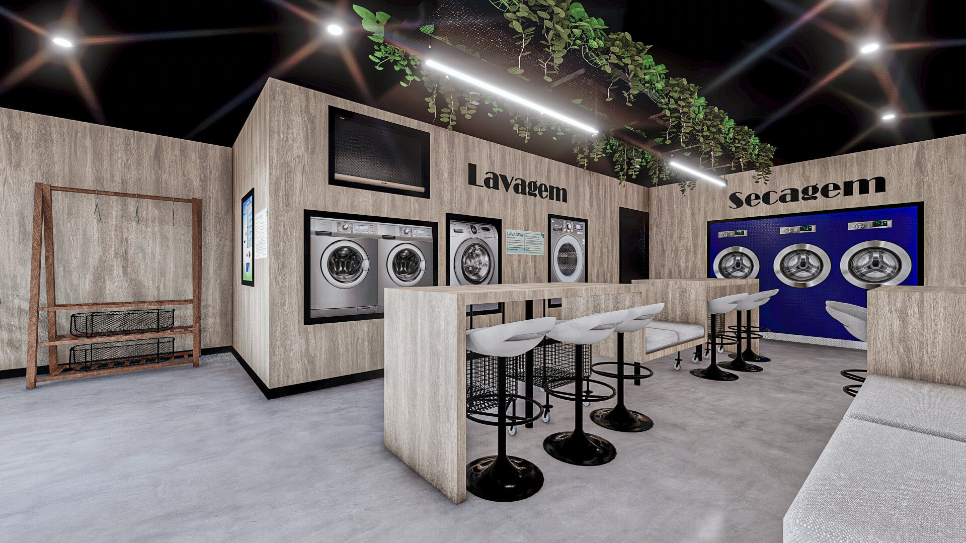 Self Service Laundry - 3D Model by GVelhinho