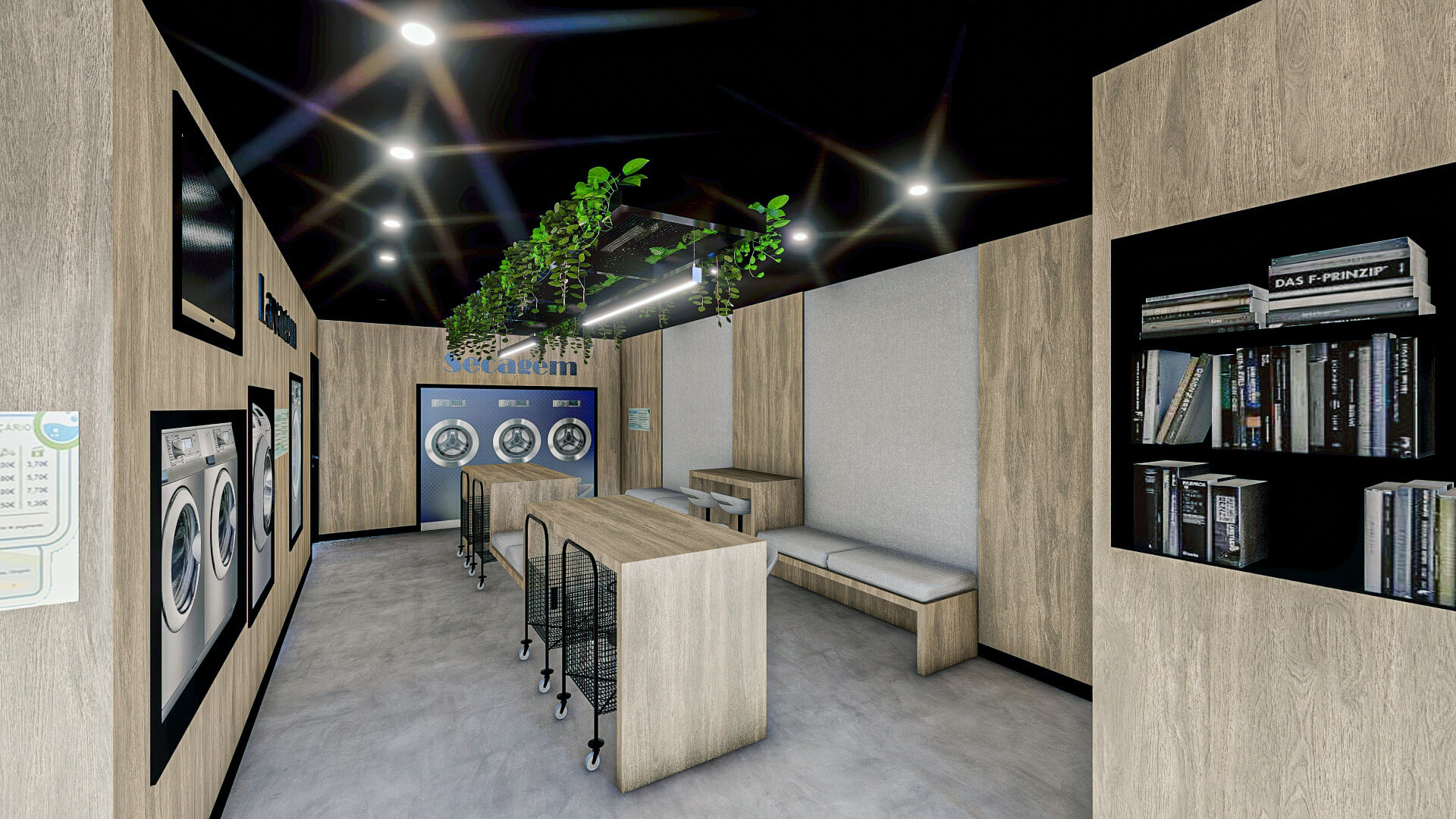 Self Service Laundry - 3D Model by GVelhinho