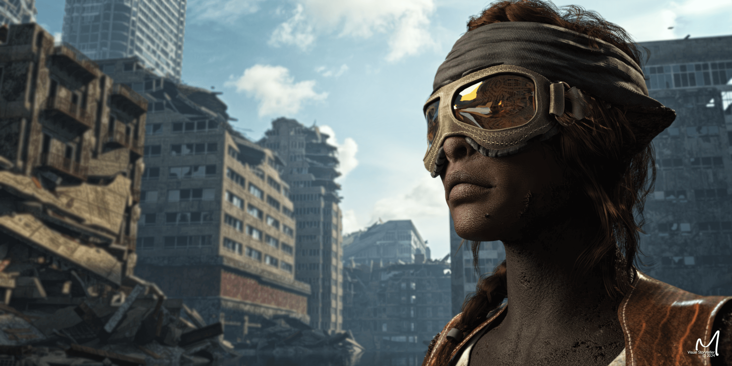 Aftermath 3D Render, Digital Art by gwasanee