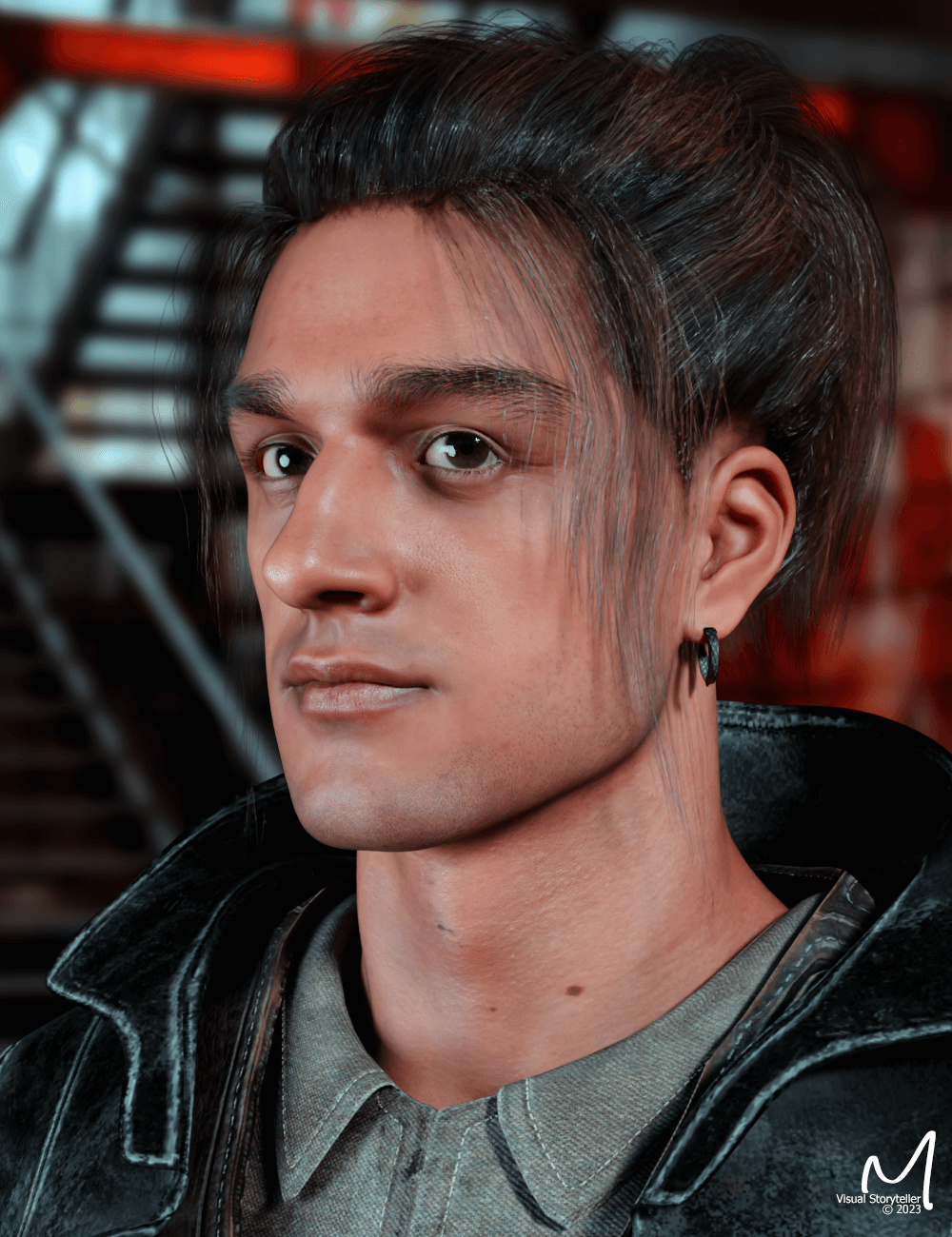 Aidan 3D Render, Digital Art by gwasanee