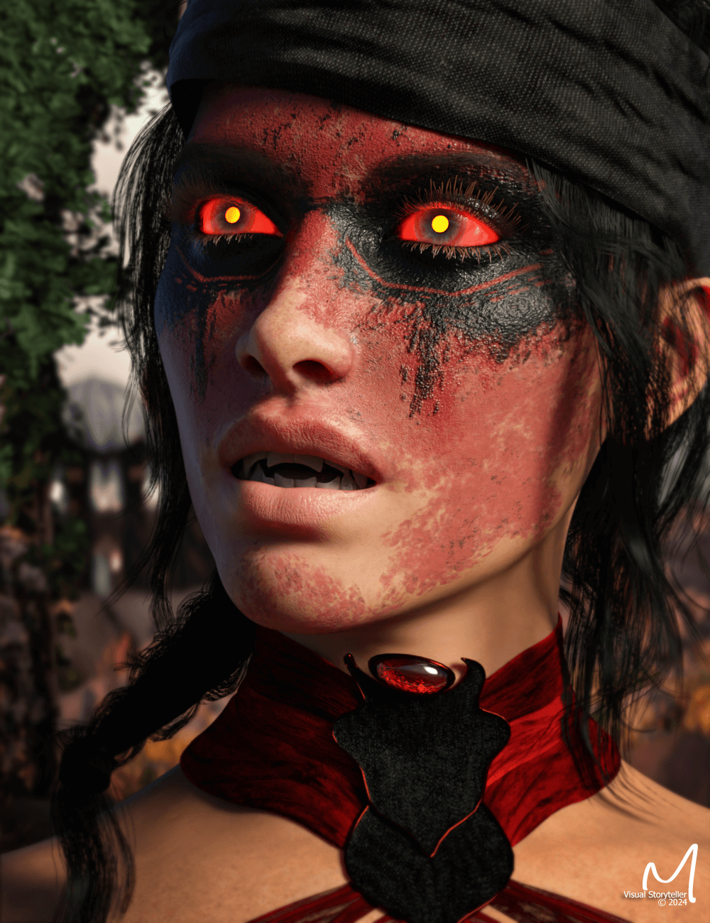 Revna 3D Render, Digital Art by gwasanee