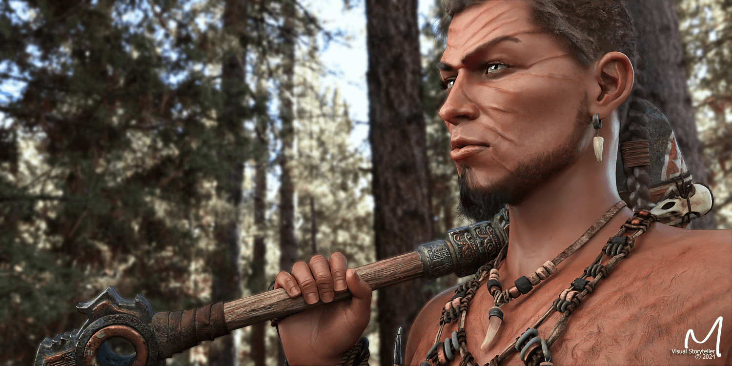 Trygve 3D Render, Digital Art by gwasanee