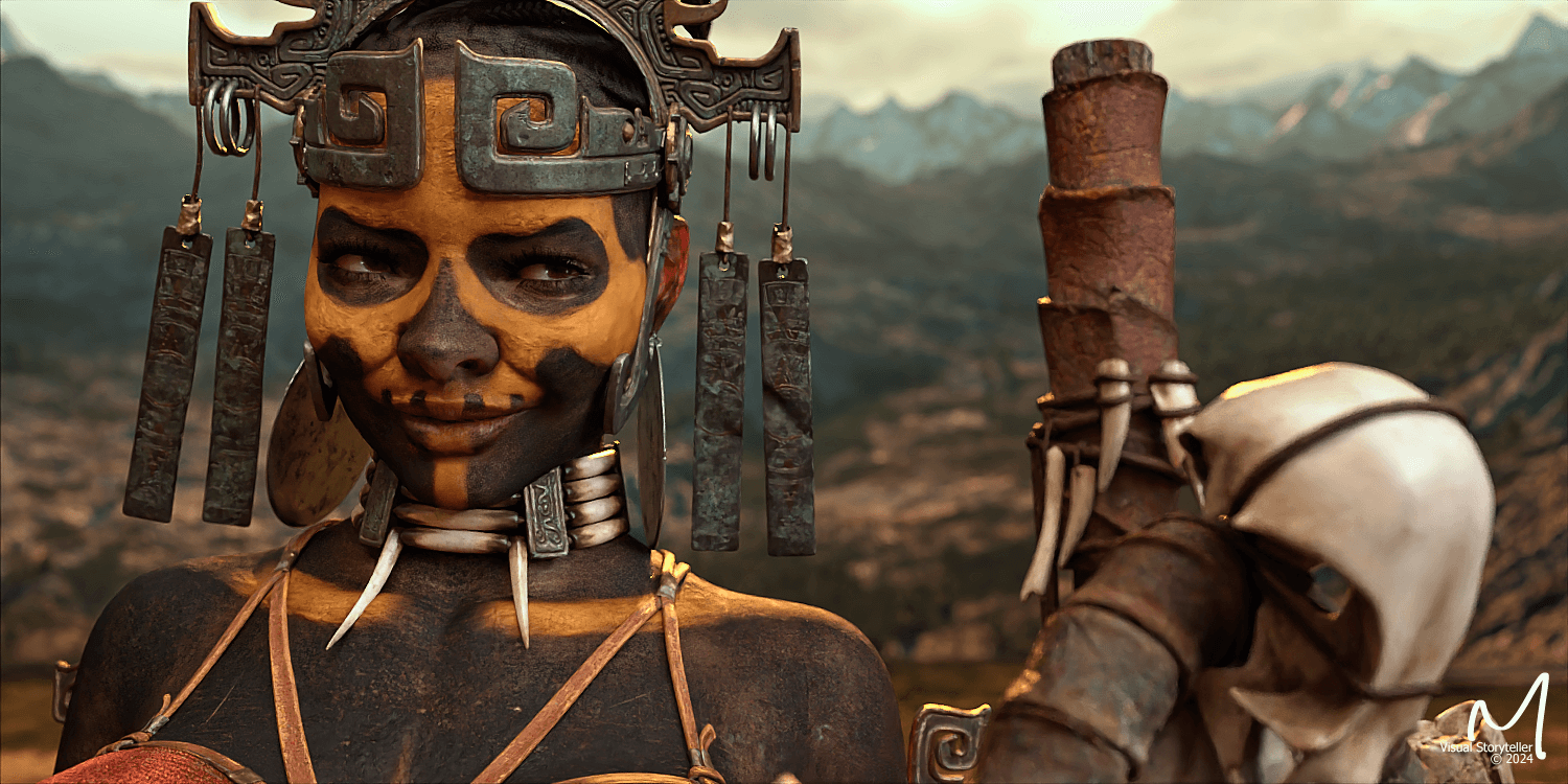 Yemaya 3D Render, Digital Art by gwasanee