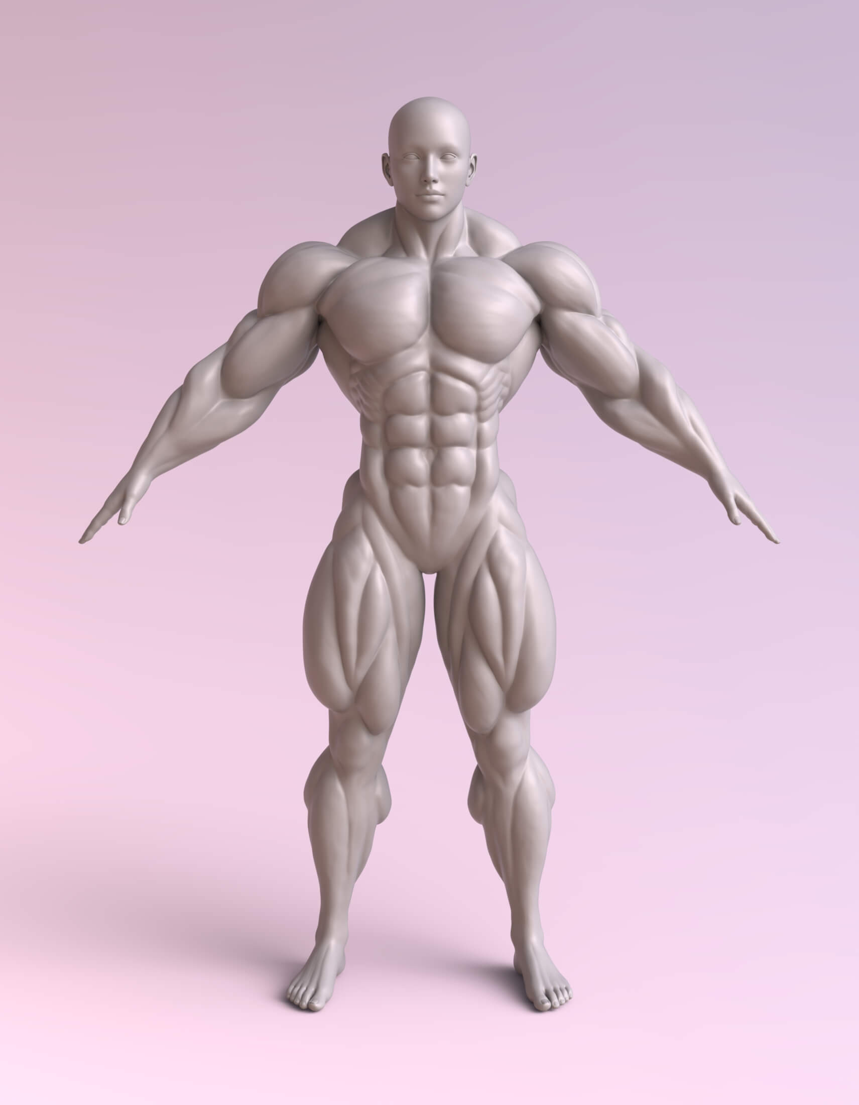 Female Bodybuilder Body HD Morph for Genesis 8/8.1 Female - Daz Content by Gymbo