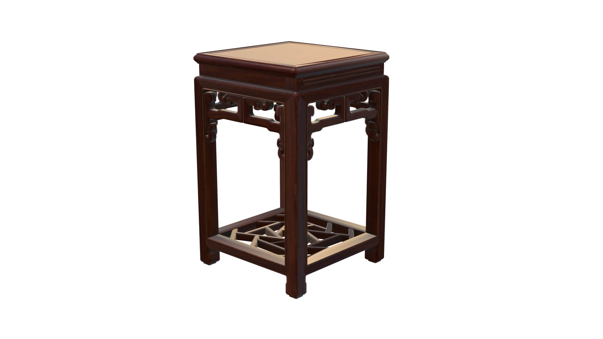 Antique Chinese Table - 3D Model by H3afDya