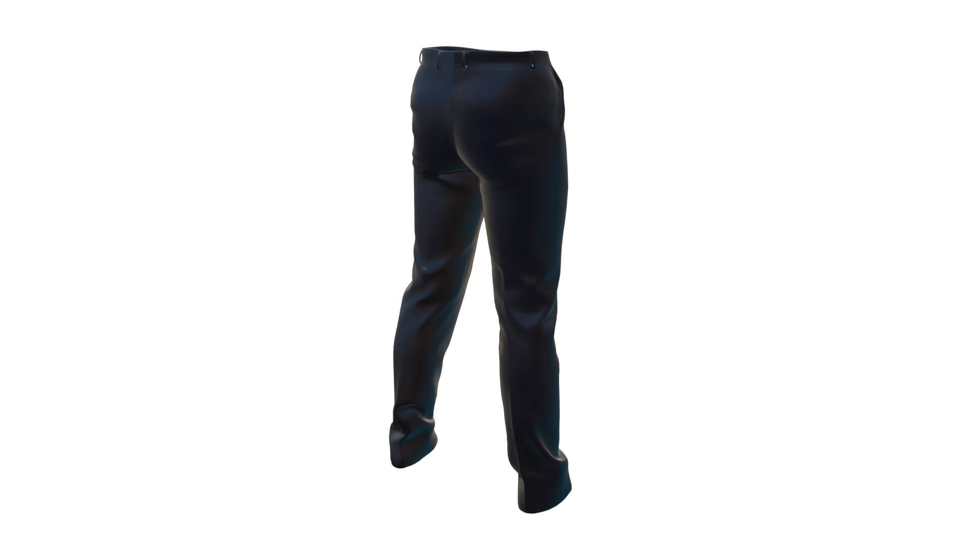 Black Slacks Pants - 3D Model by H3afDya