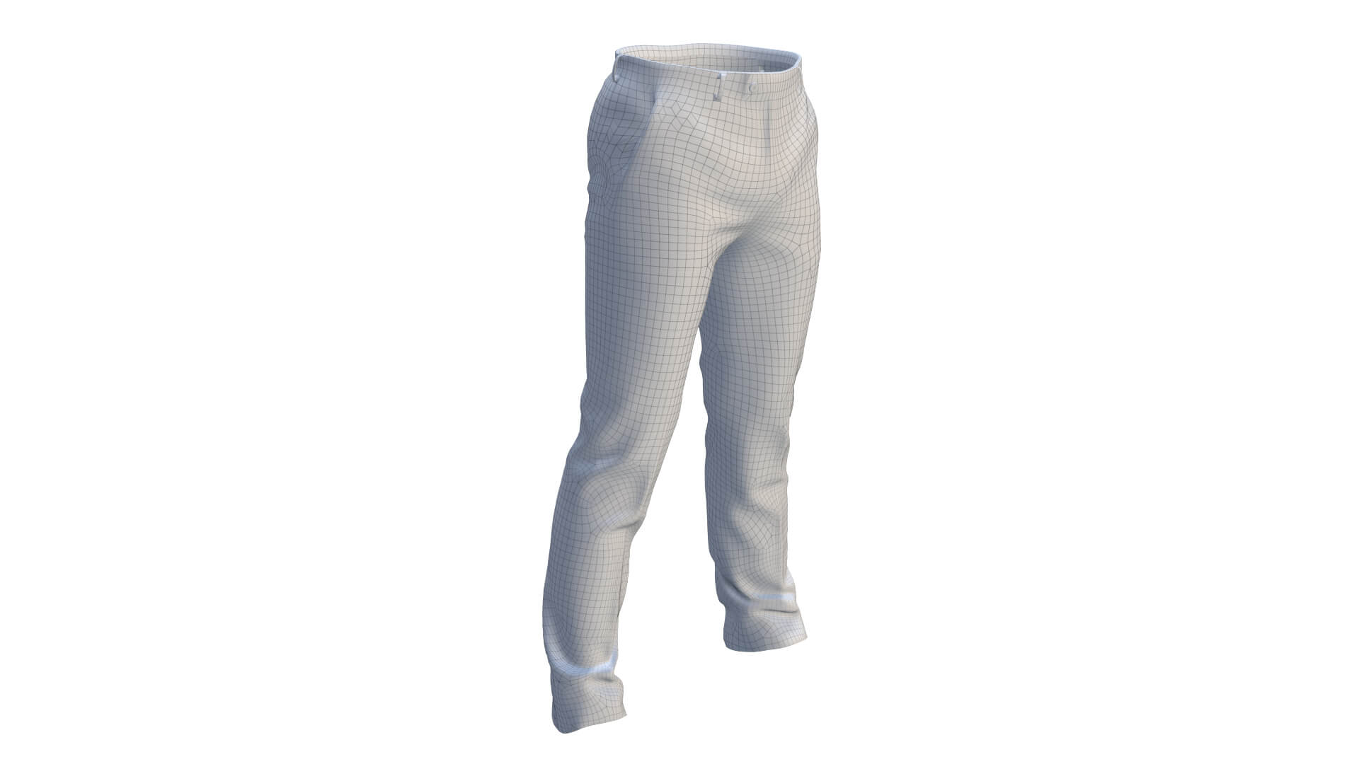 Black Slacks Pants - 3D Model by H3afDya