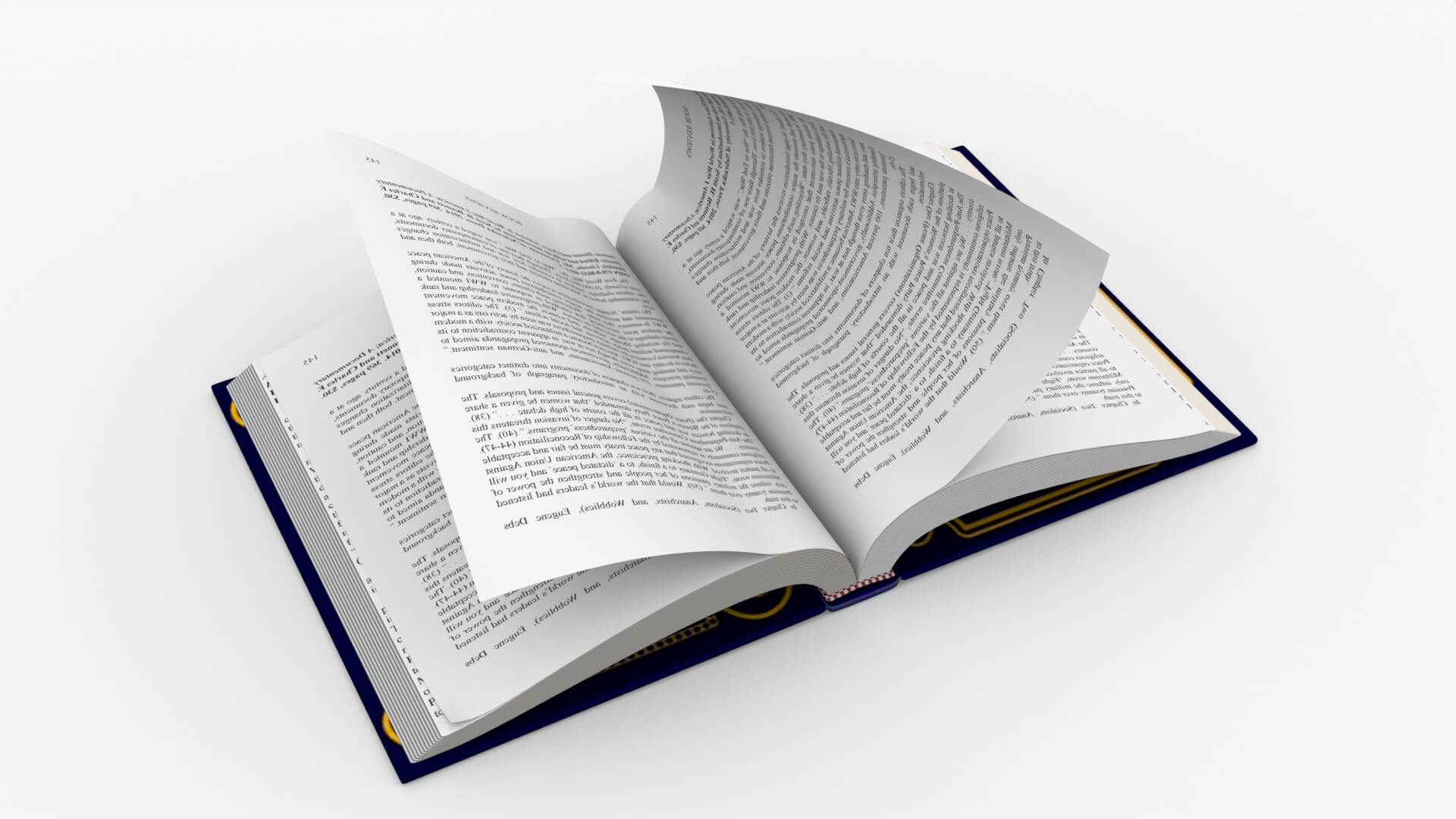 Blue Book - 3D Model by H3afDya