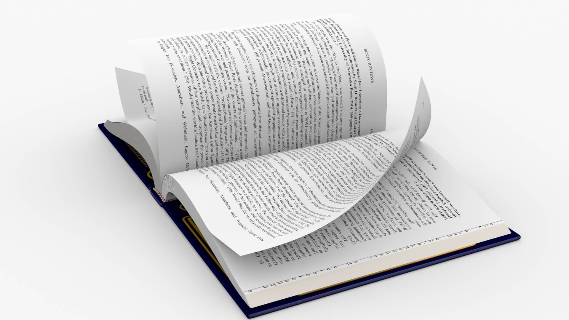 Blue Book - 3D Model by H3afDya