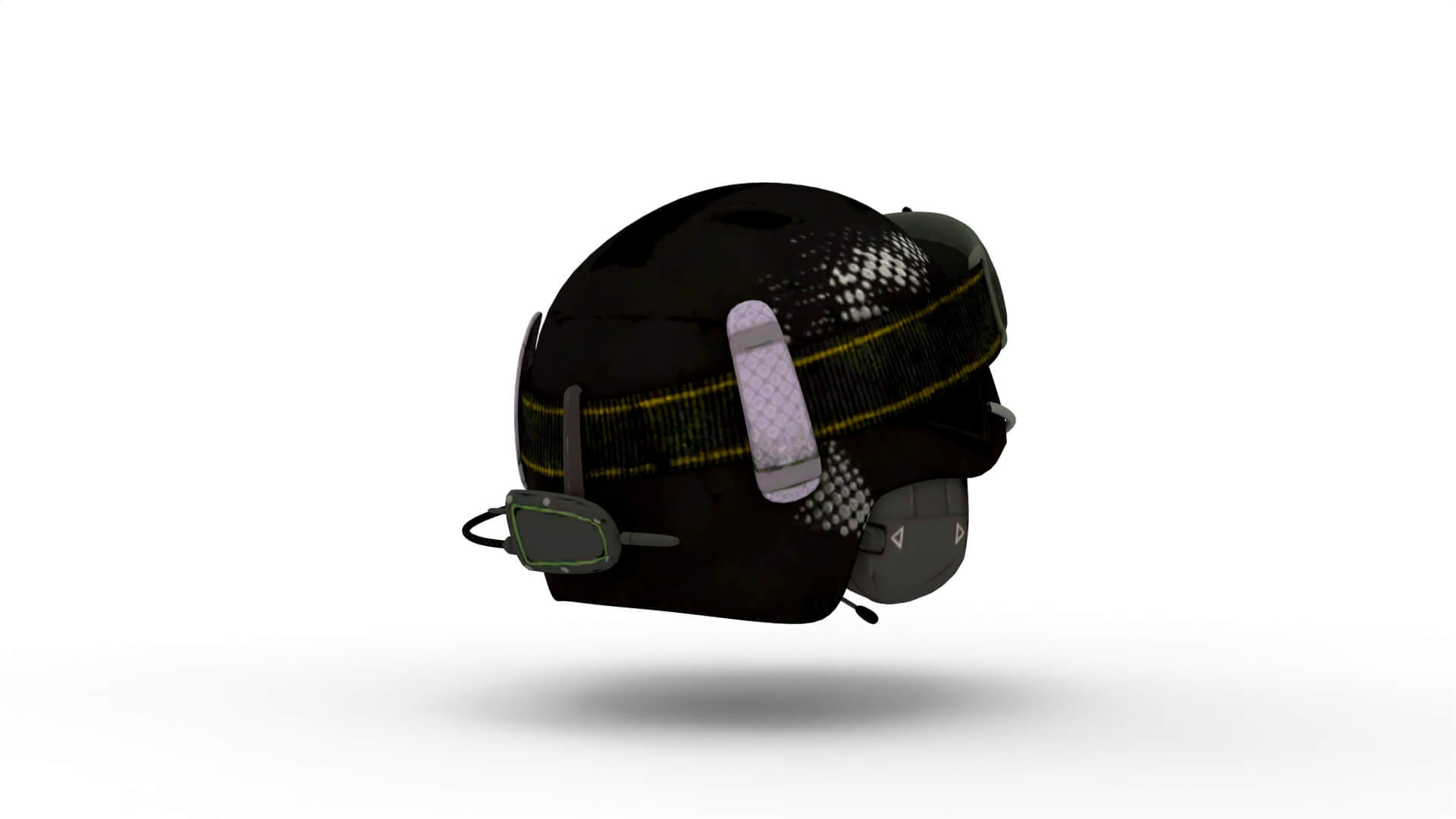 Cinoptics Helmet 1 3D Model by H3afDya