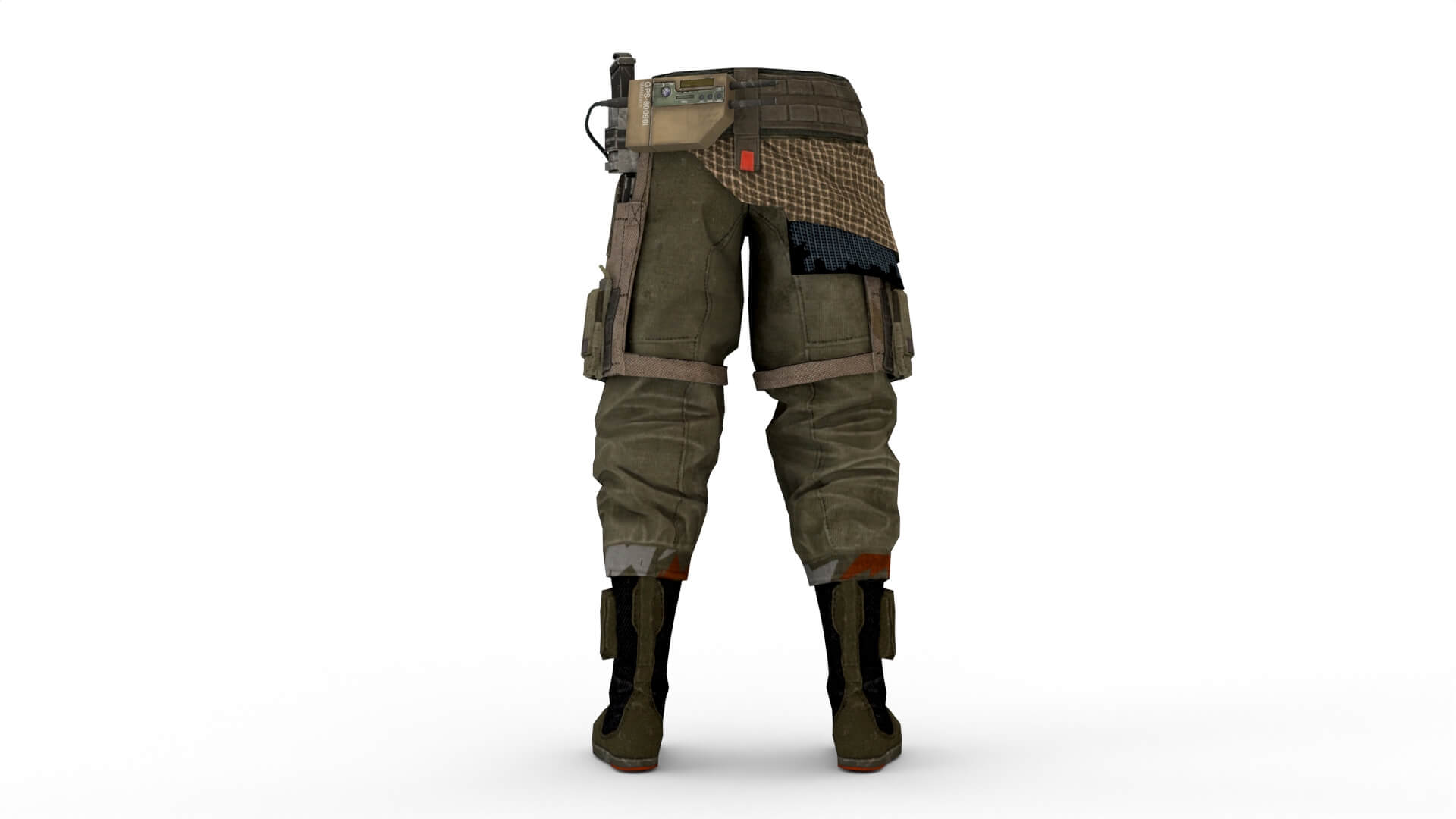 Military Combat Pant - 3D Model by H3afDya