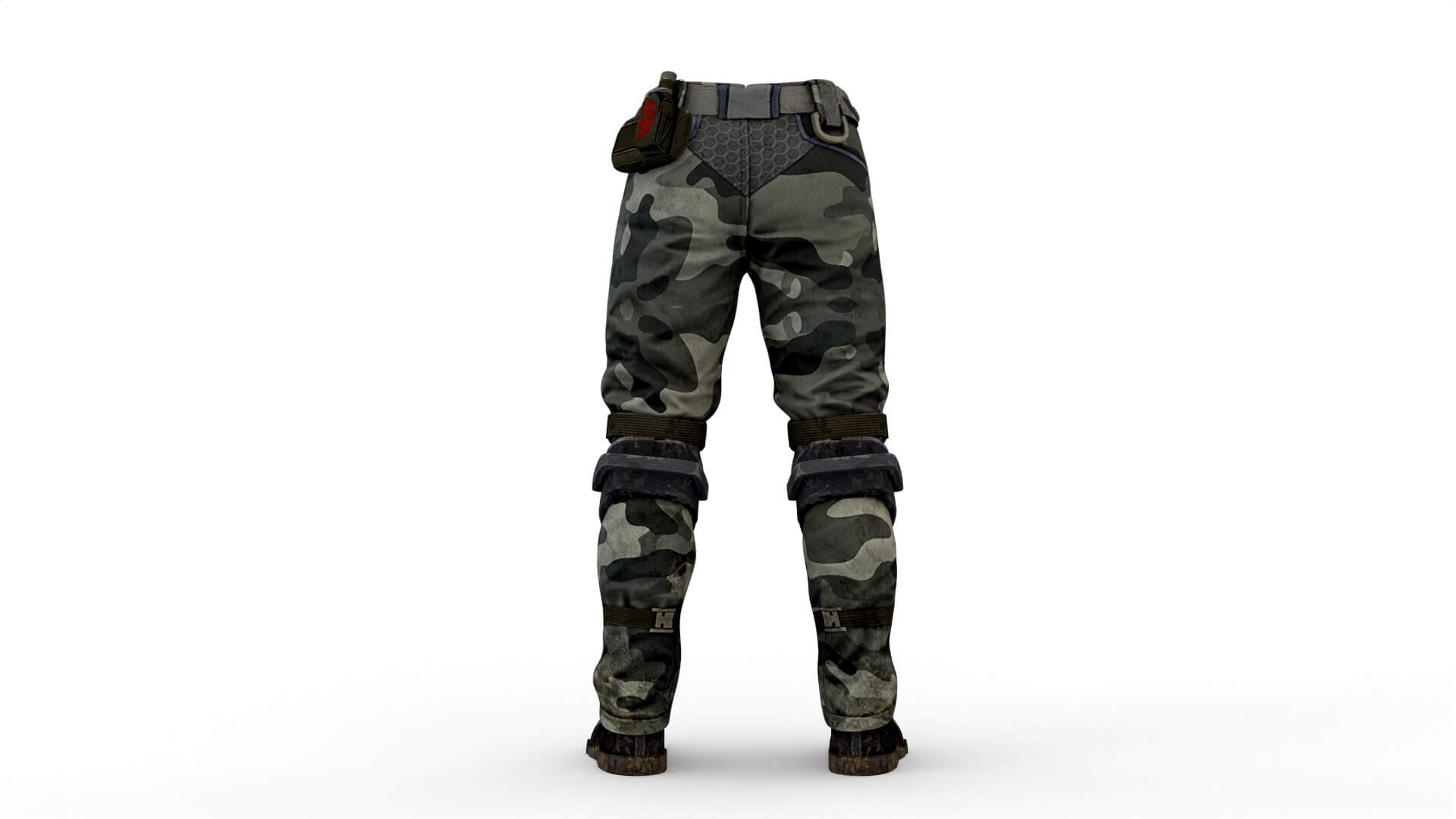 Military Combat Pant - 3D Model by H3afDya