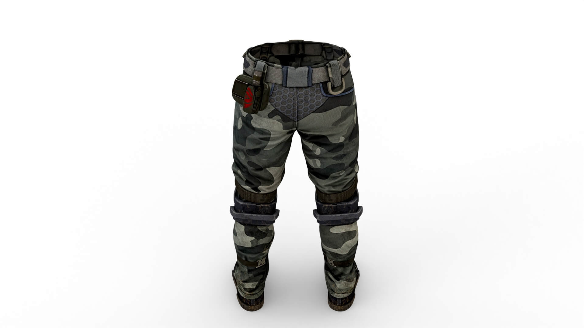 Military Combat Pant - 3D Model by H3afDya