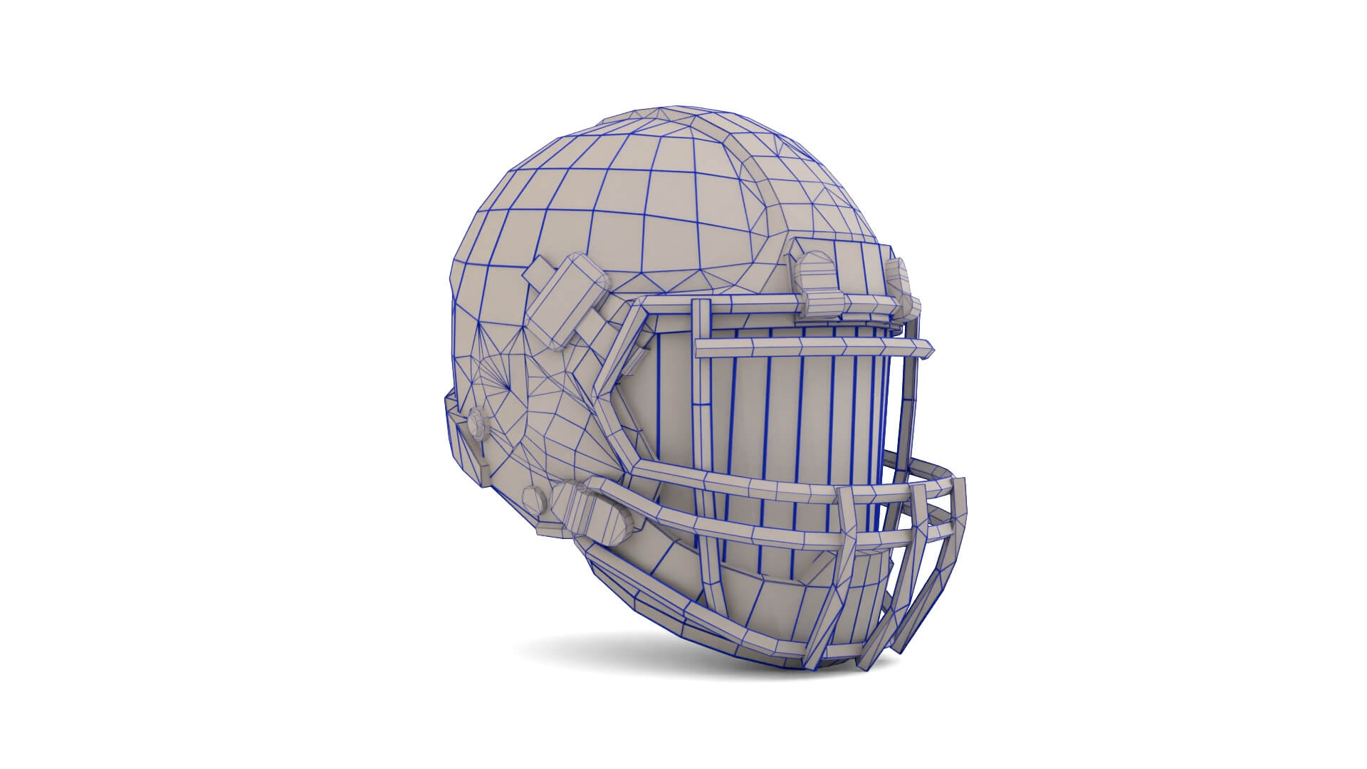 Football Helmet - 3D Model by H3afDya