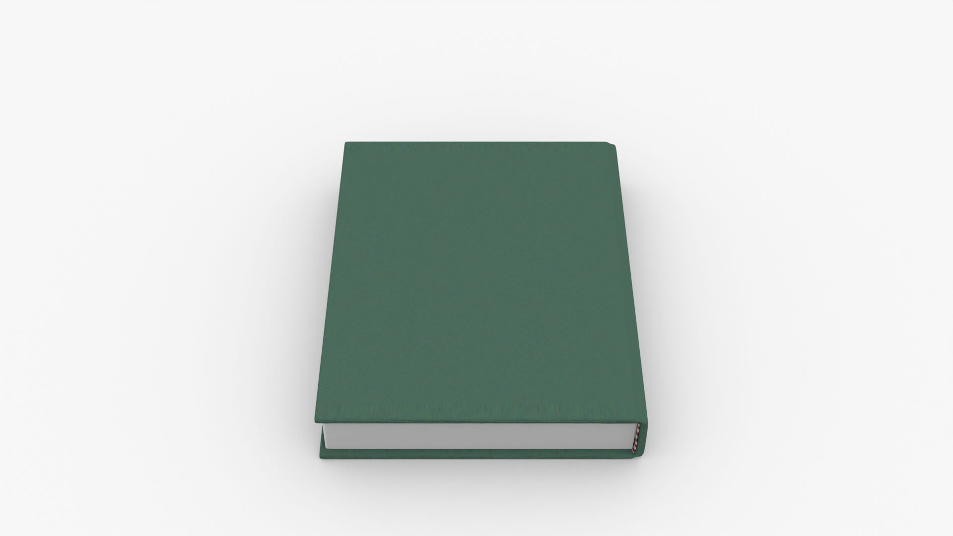 Green Cover Book - 3D Model by H3afDya