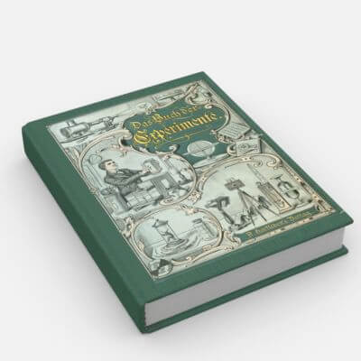 Green Cover Book - 3D Model by H3afDya