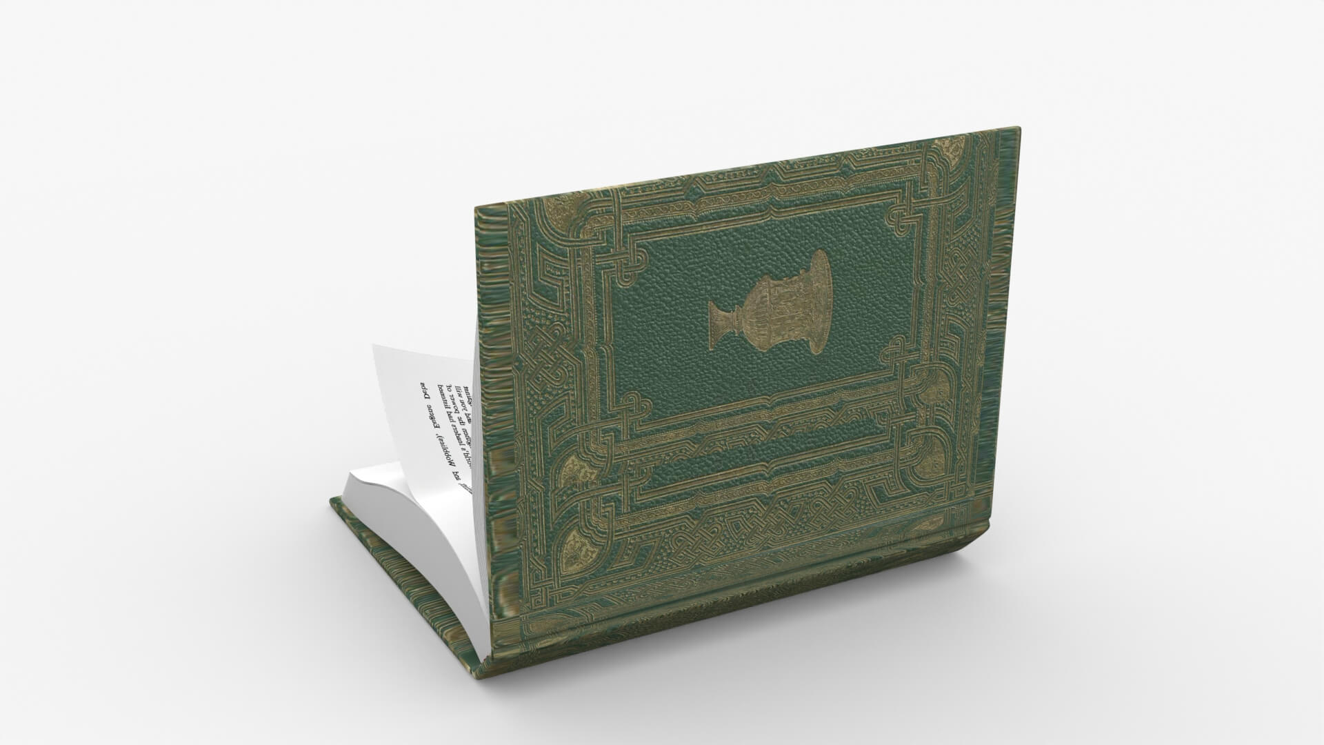 Hunter Green Book - 3D Model by H3afDya