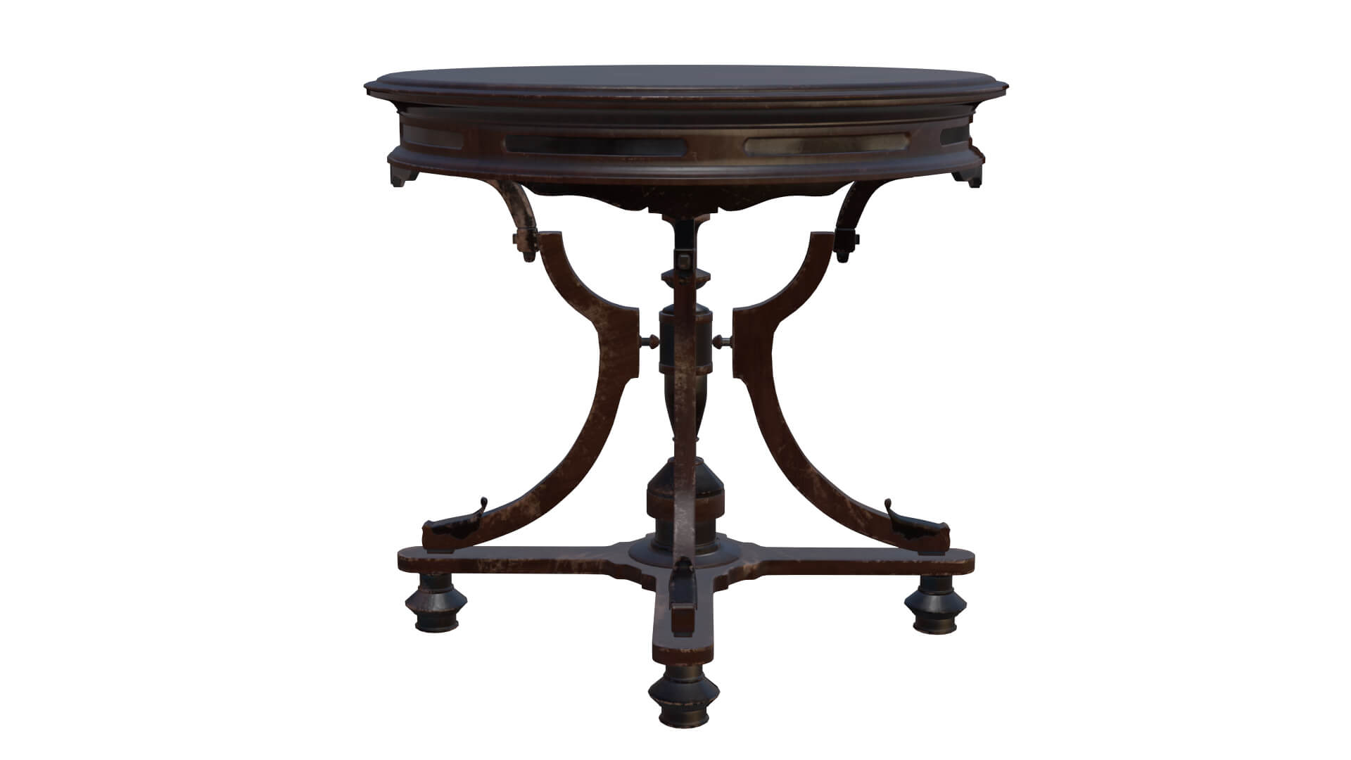 Antique Table - 3D Model by H3afDya