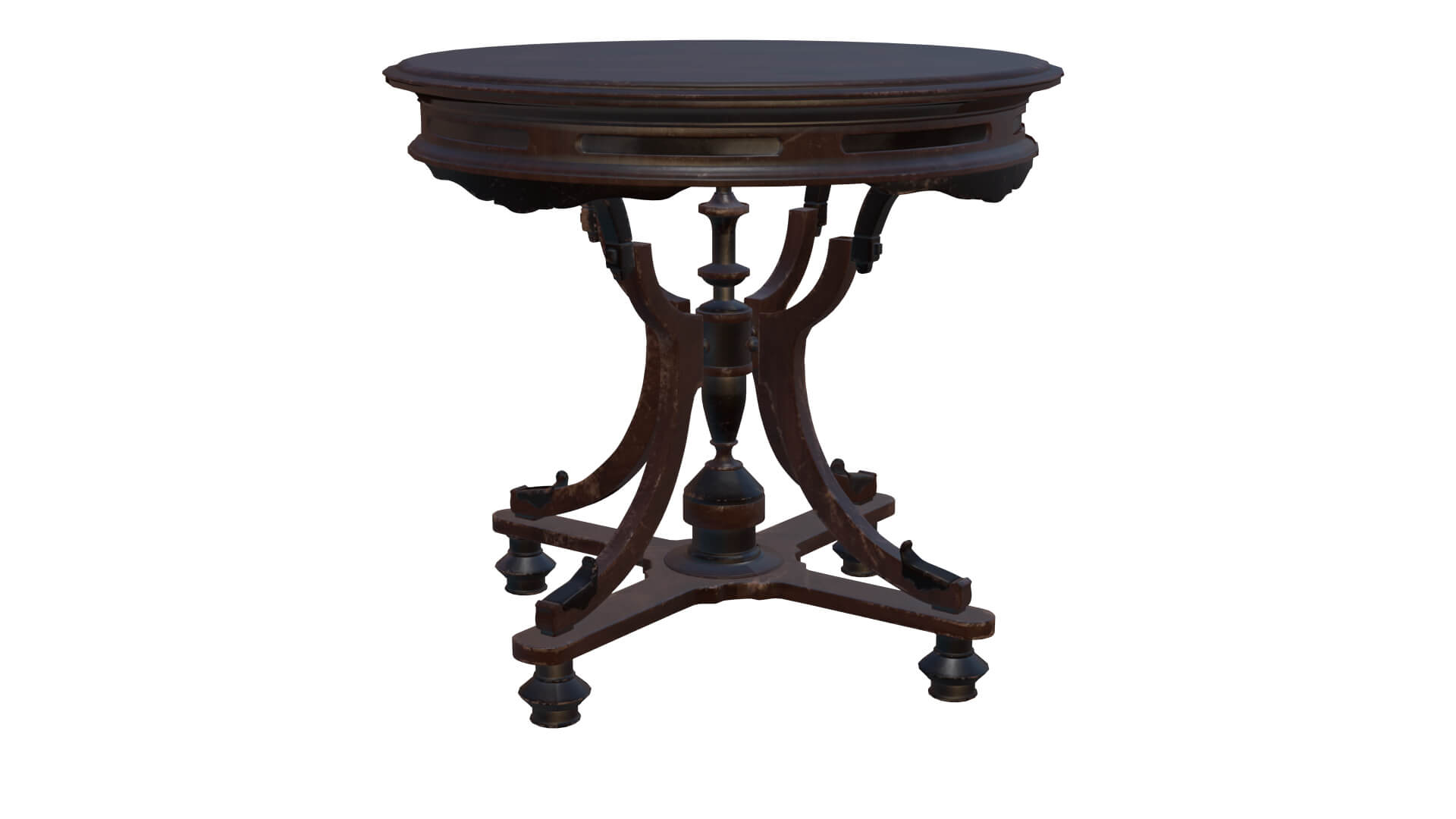 Antique Table - 3D Model by H3afDya