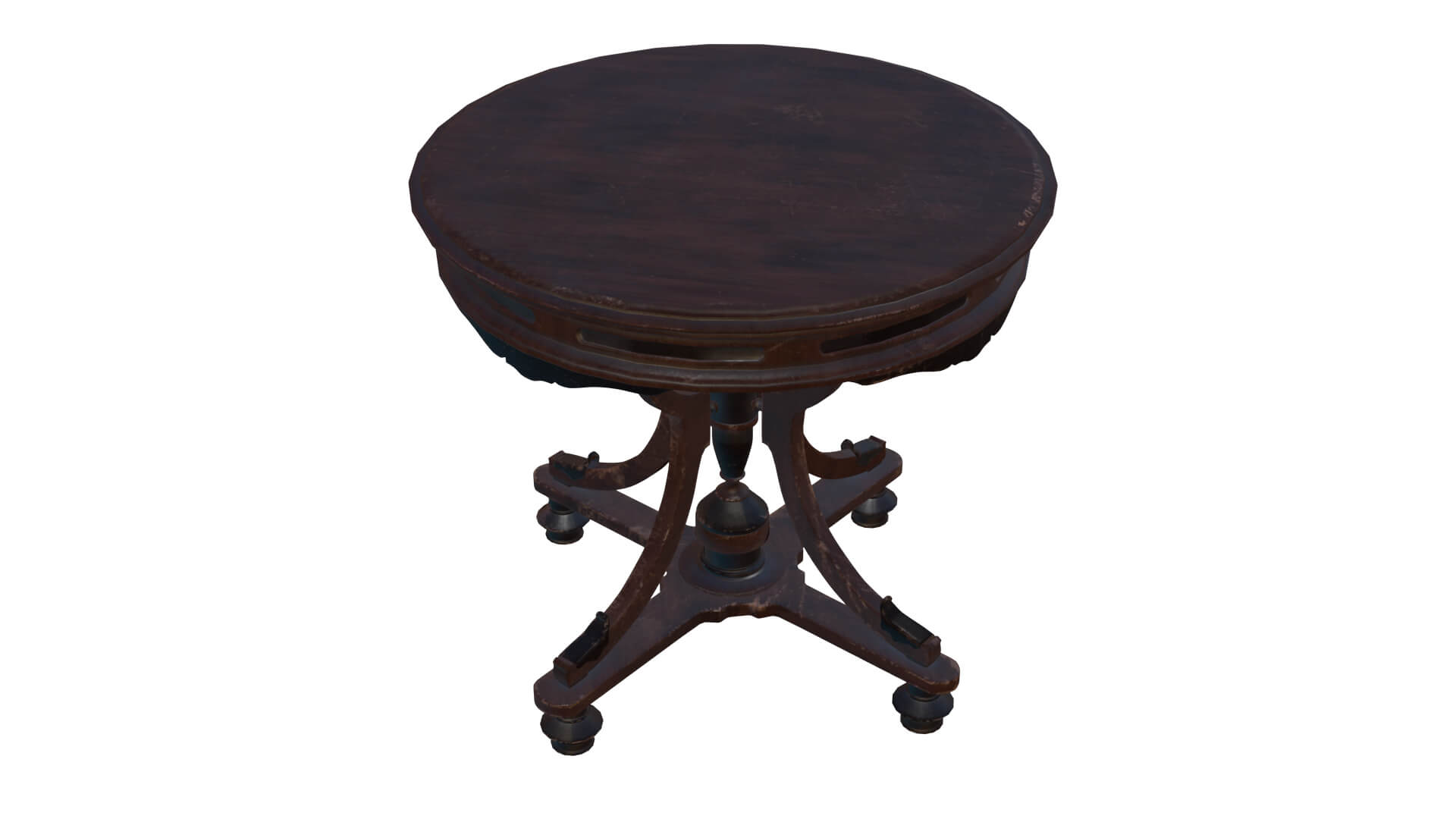 Antique Table - 3D Model by H3afDya