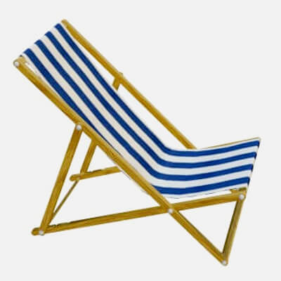 Beach Wooden Chair - 3D Model by H3afDya