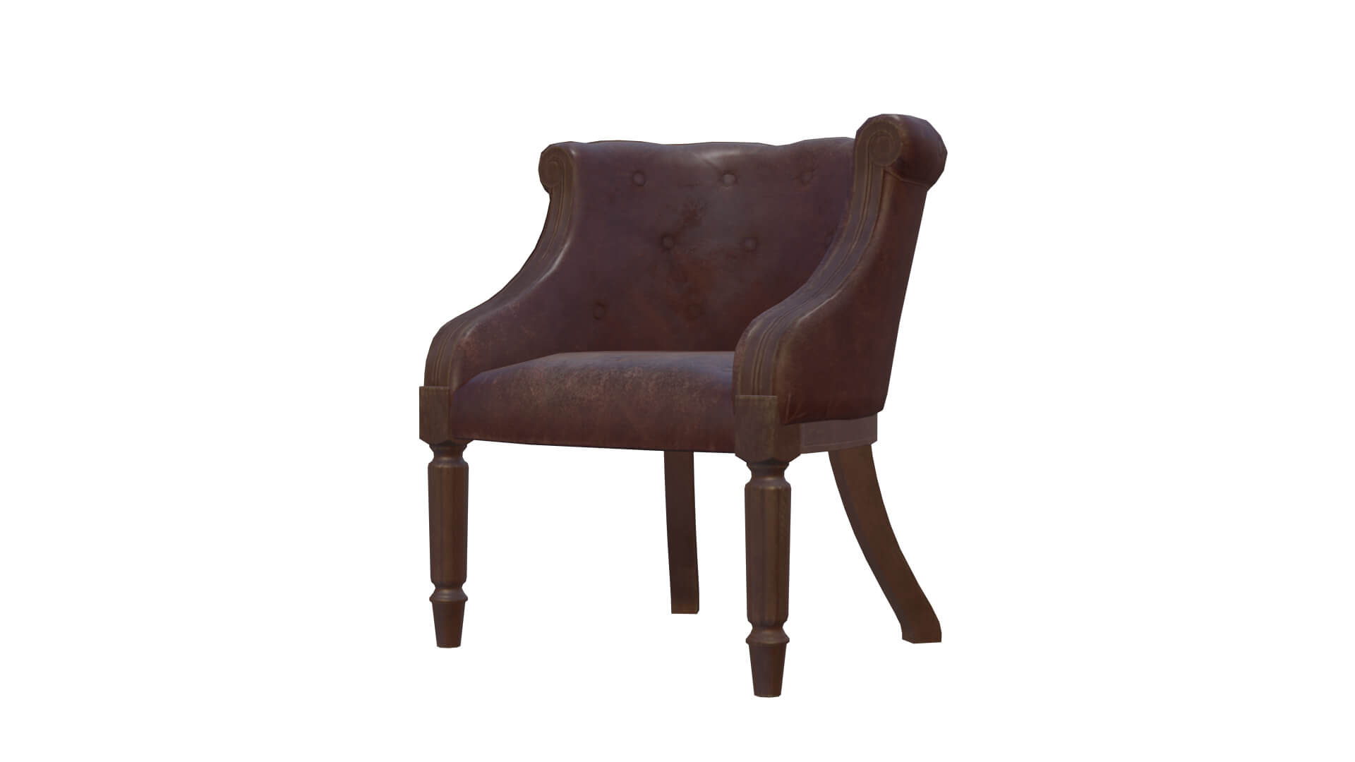 Leather Chair - 3D Model by H3afDya