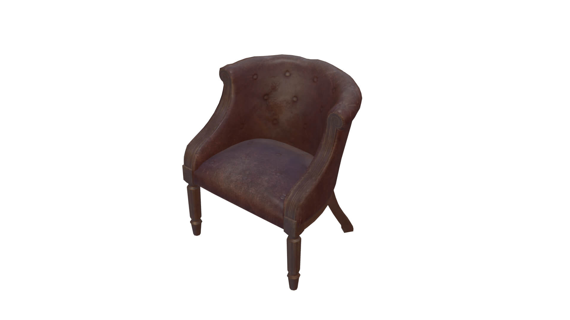 Leather Chair - 3D Model by H3afDya