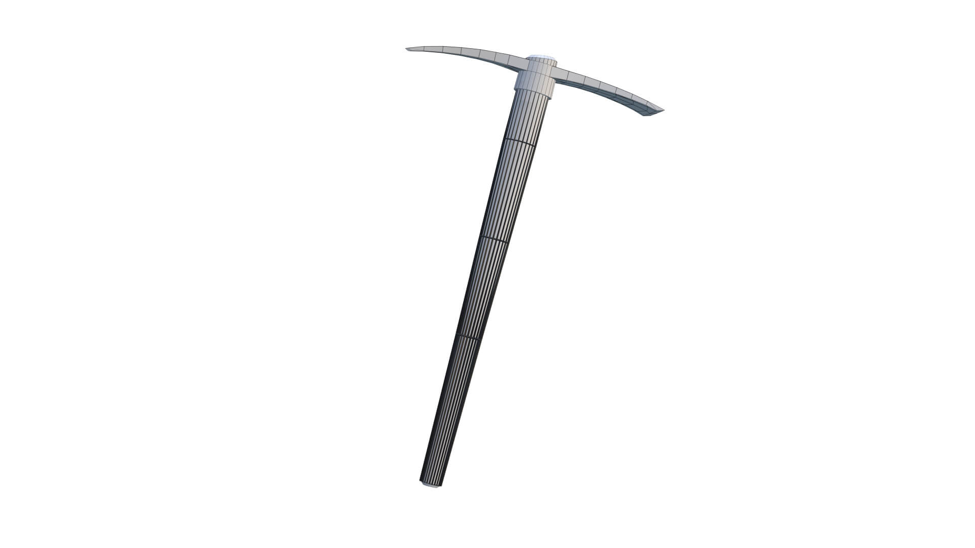 Wooden Pickaxe - 3D Model by H3afDya
