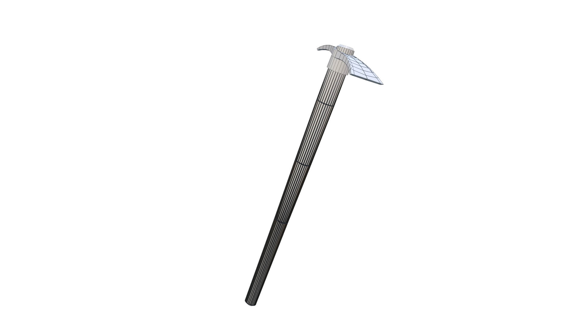 Wooden Pickaxe - 3D Model by H3afDya