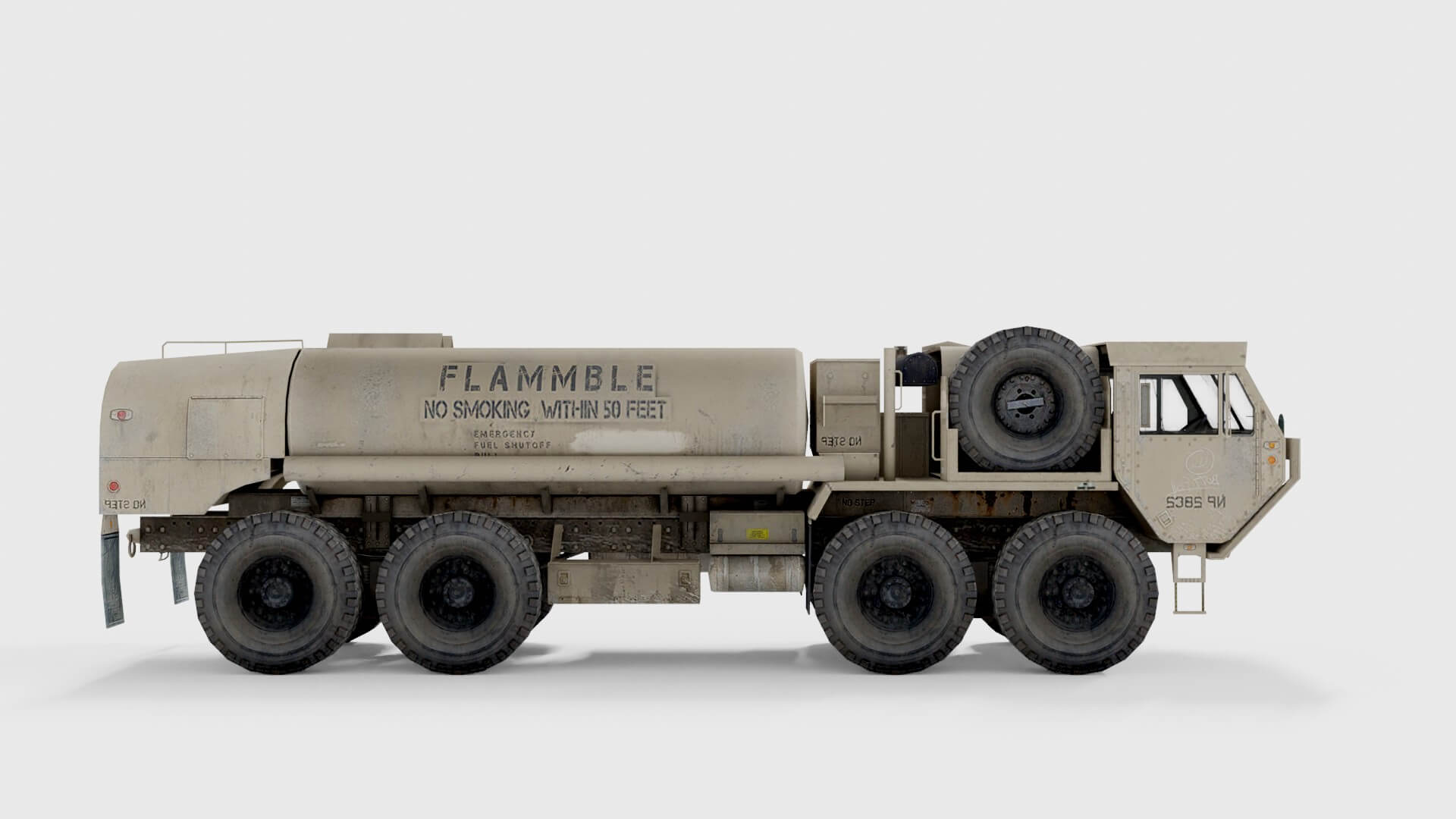 M978 Army Truck - 3D Model by H3afDya