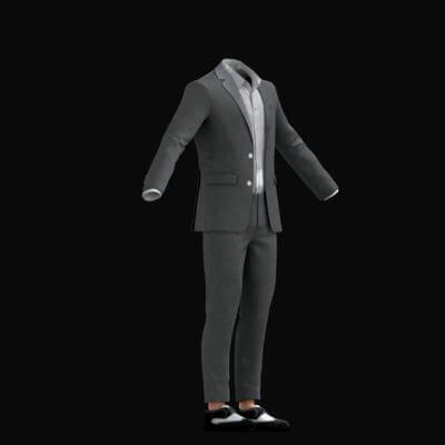 Man Outfit Clothes - 3D Model by H3afDya