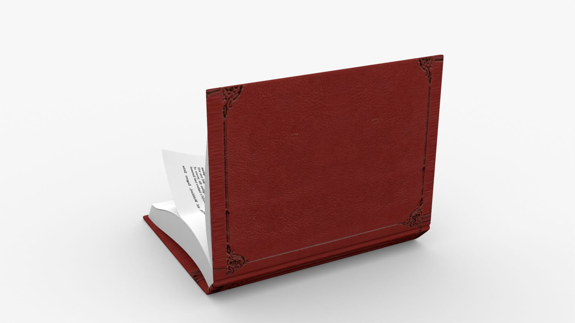 Maroon Color Book - 3D Model by H3afDya