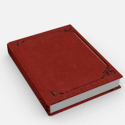 Maroon Color Book - 3D Model by H3afDya