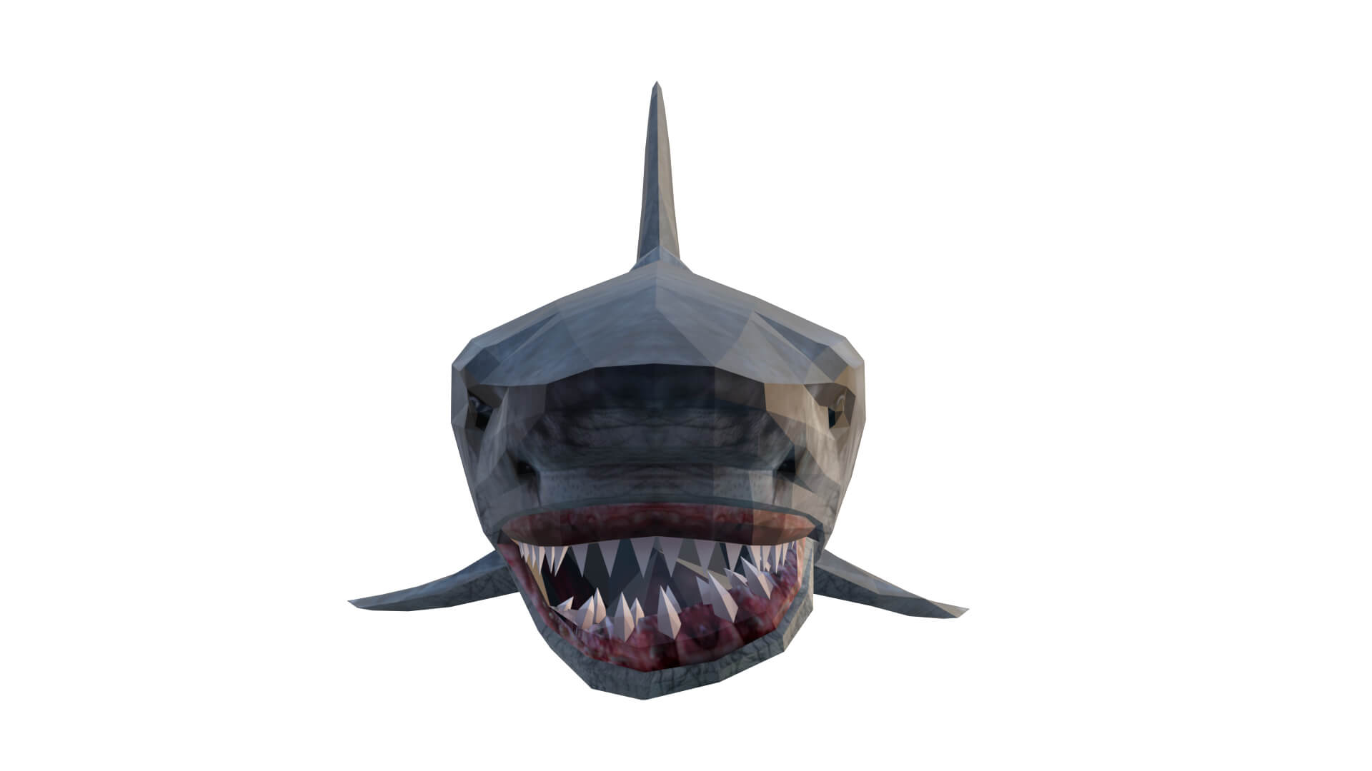 Megalodon Sharks - 3D Model by H3afDya