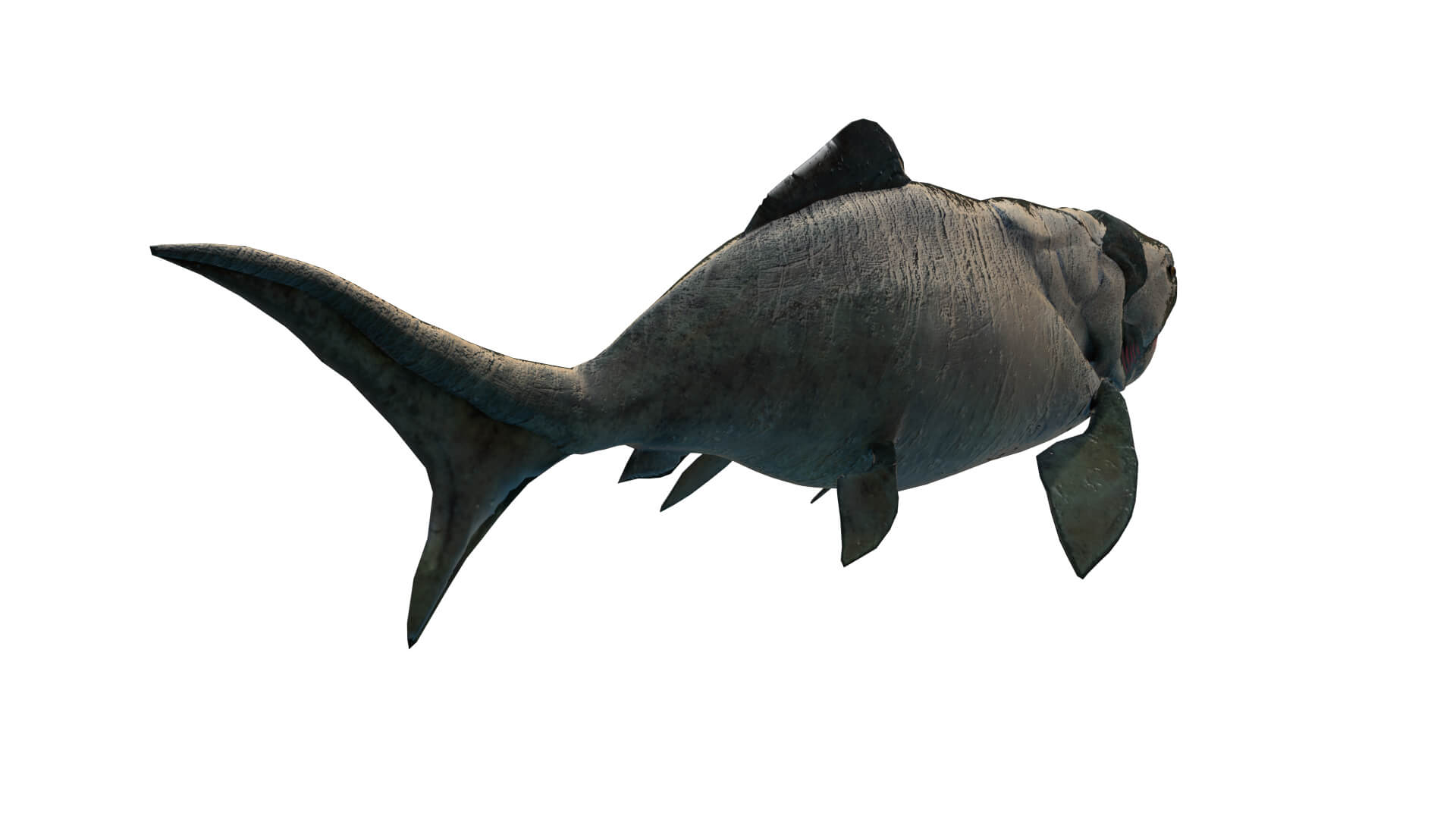 Placoderm Fish - 3D Model by H3afDya