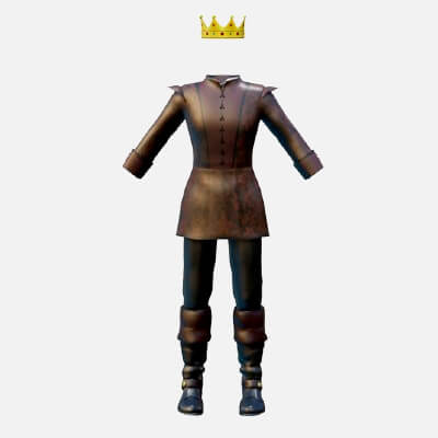 Royal Adventurer Outfit - 3D Model by H3afDya