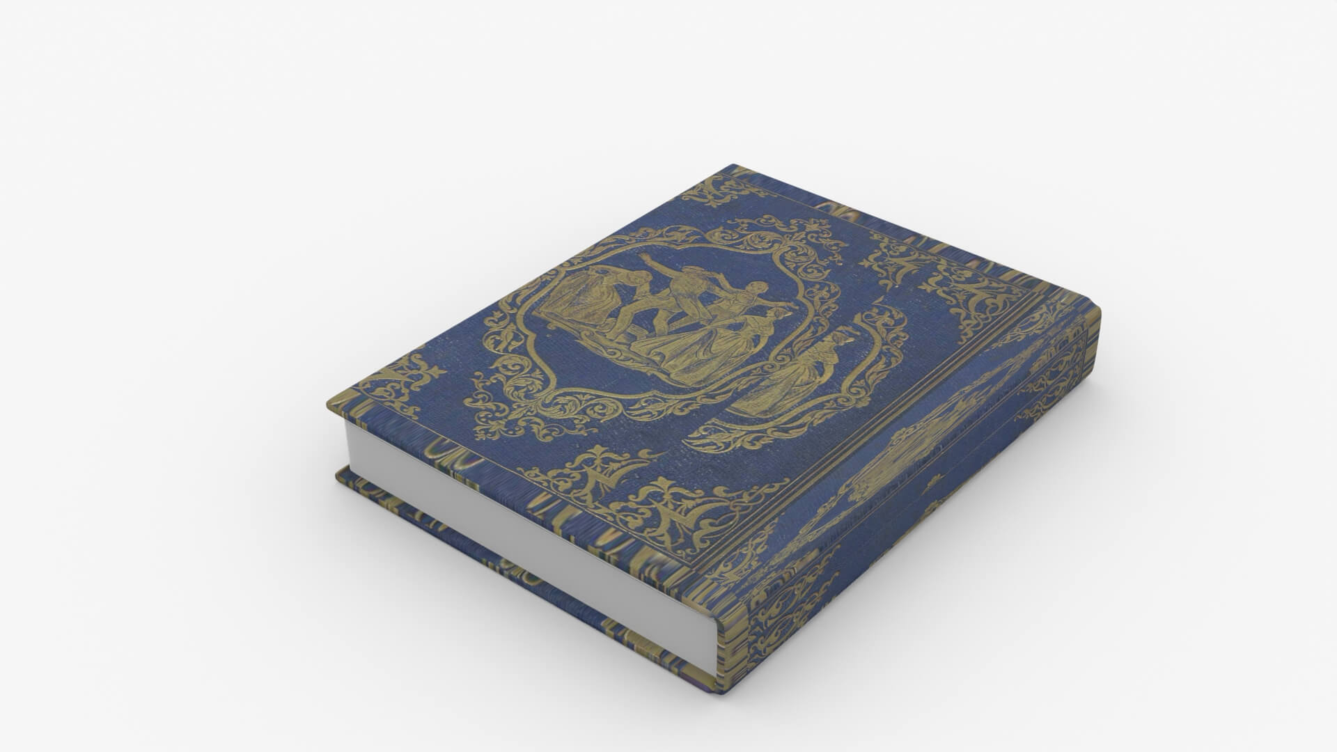 Royal Blue Book - 3D Model by H3afDya