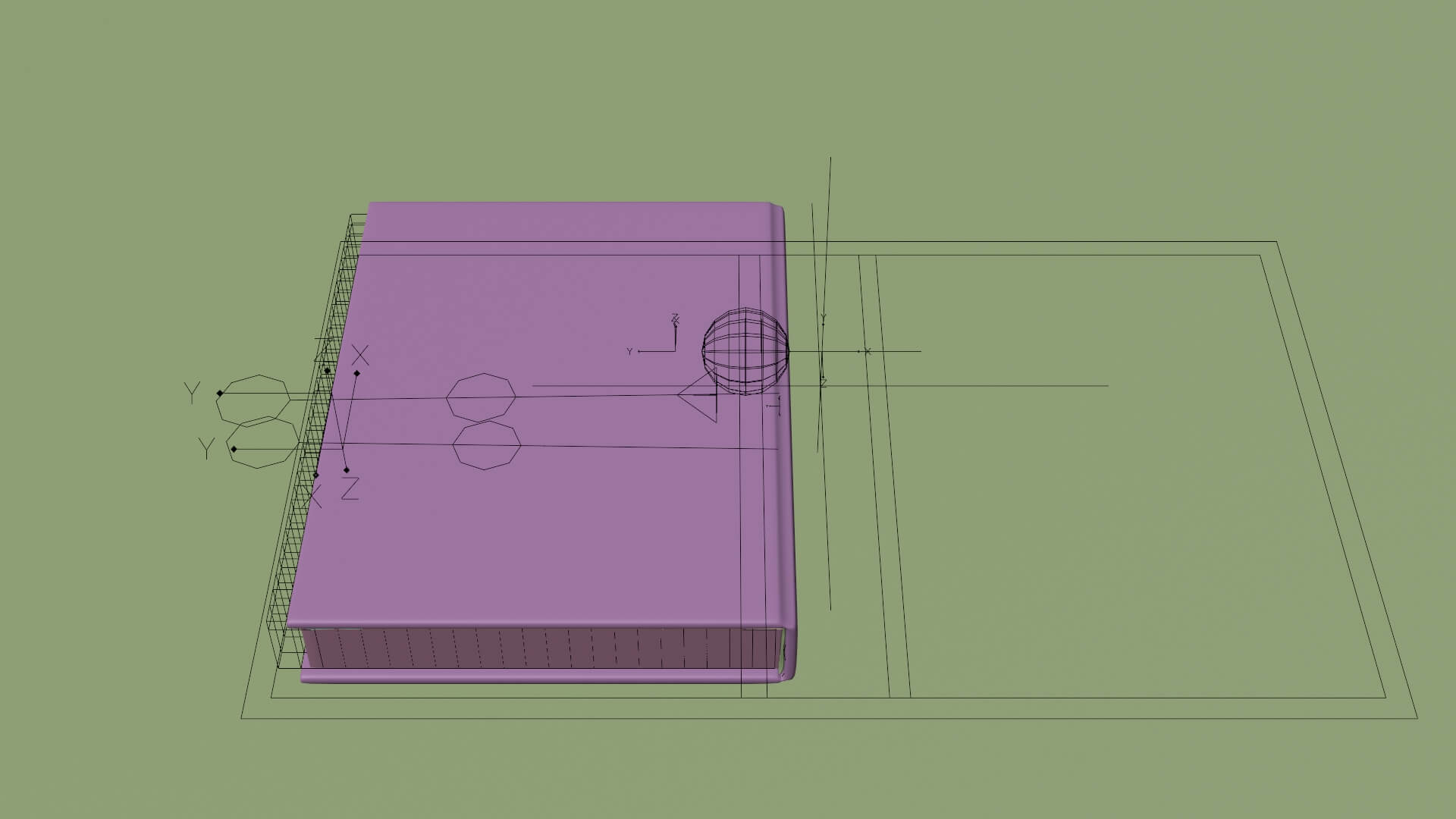 Royal Blue Book - 3D Model by H3afDya