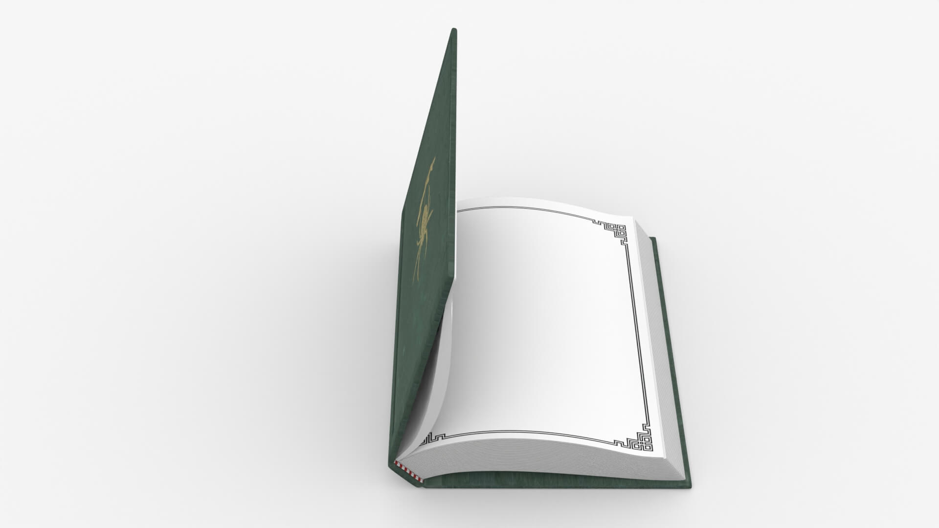Green Spell Book - 3D Model by H3afDya