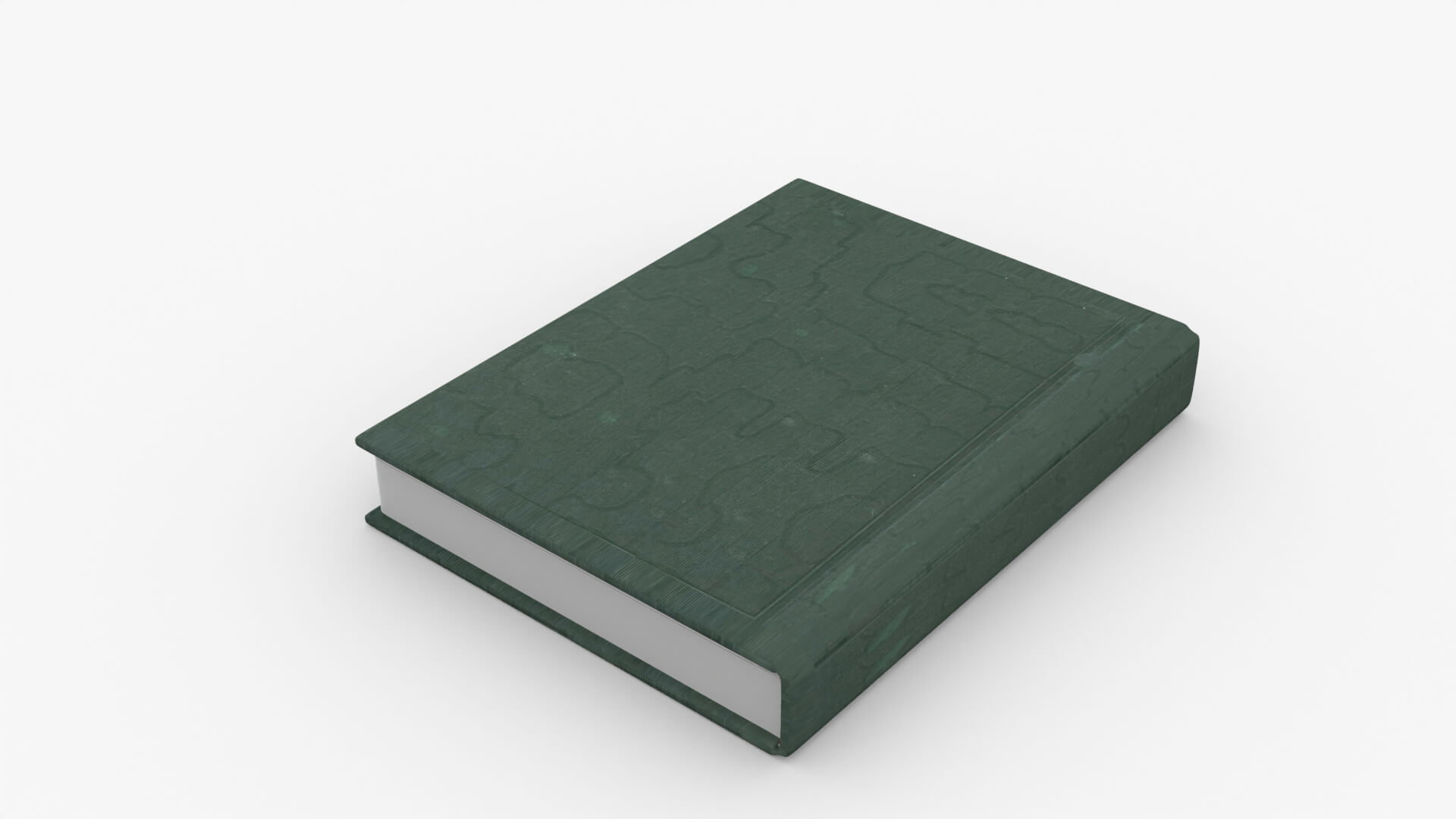 Green Spell Book - 3D Model by H3afDya