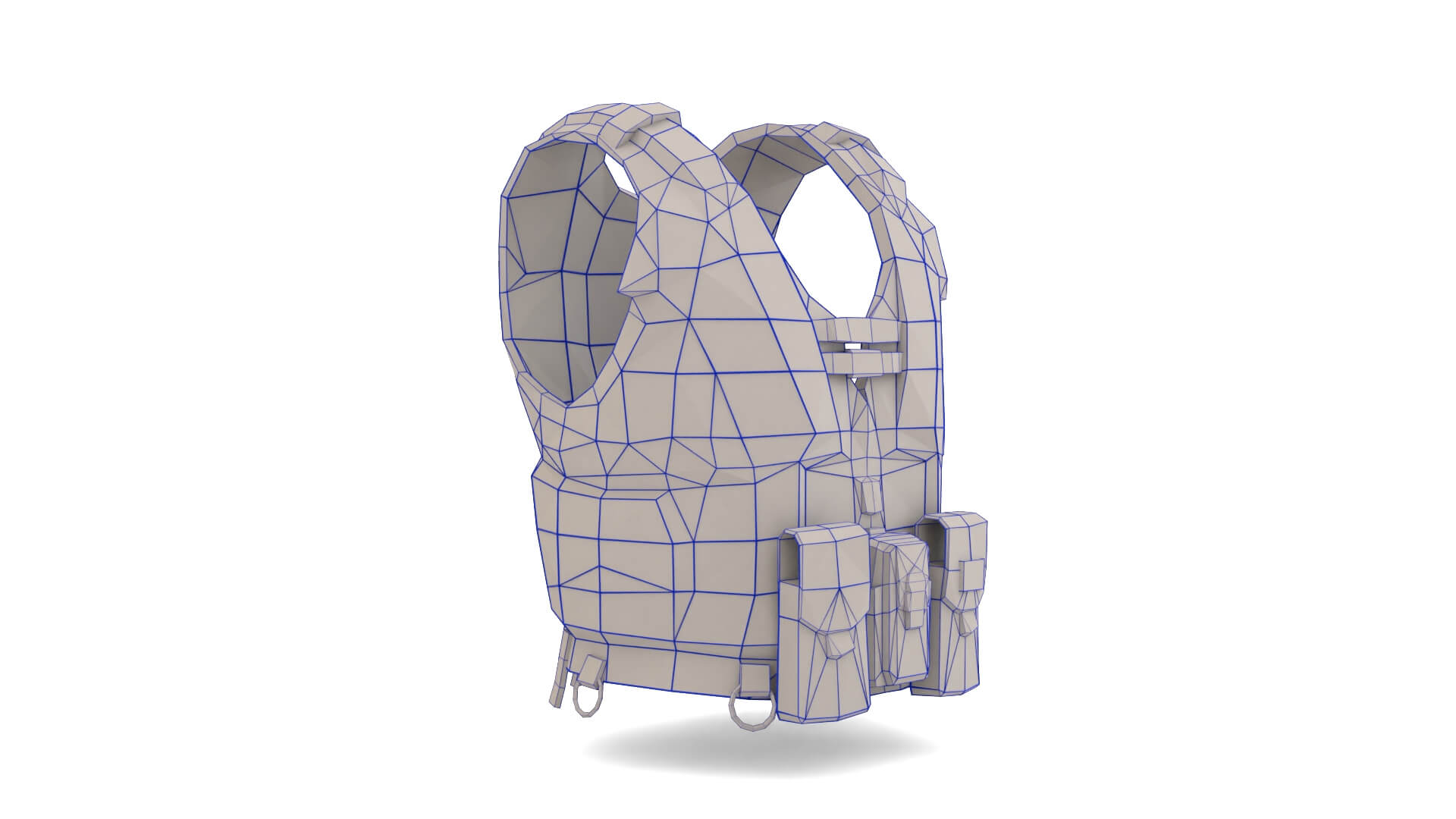 Tactical Vest - 3D Model by H3afDya