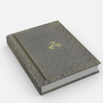 Taupe Color Book - 3D Model by H3afDya