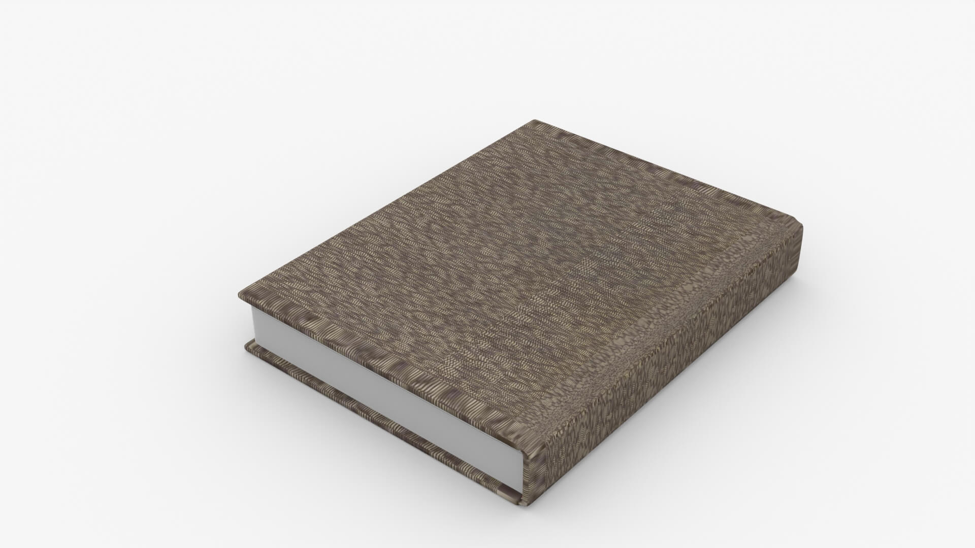 Taupe Cover Book - 3D Model by H3afDya