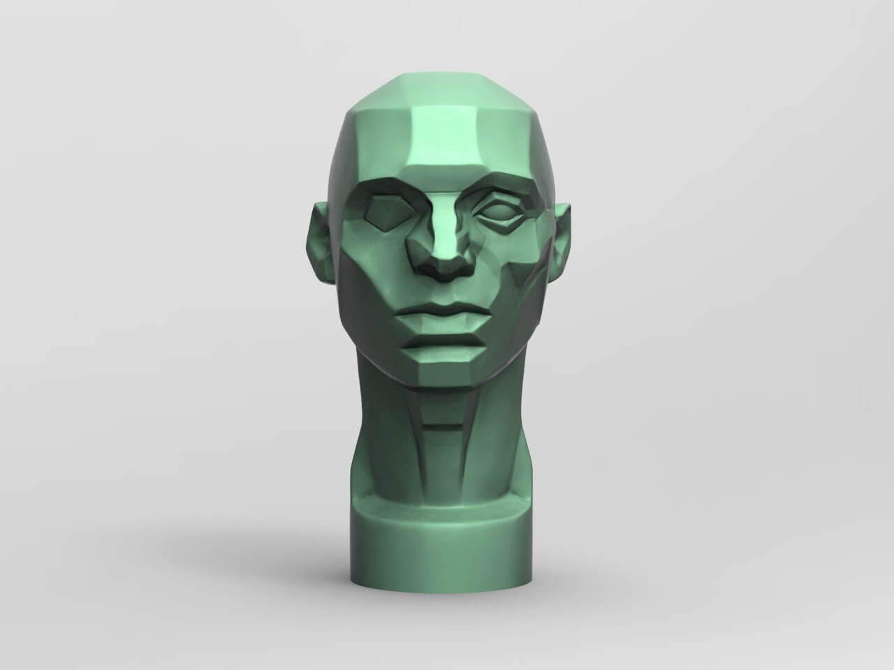 Planes of The Head - John Asaro 3D Model by h3ydari96