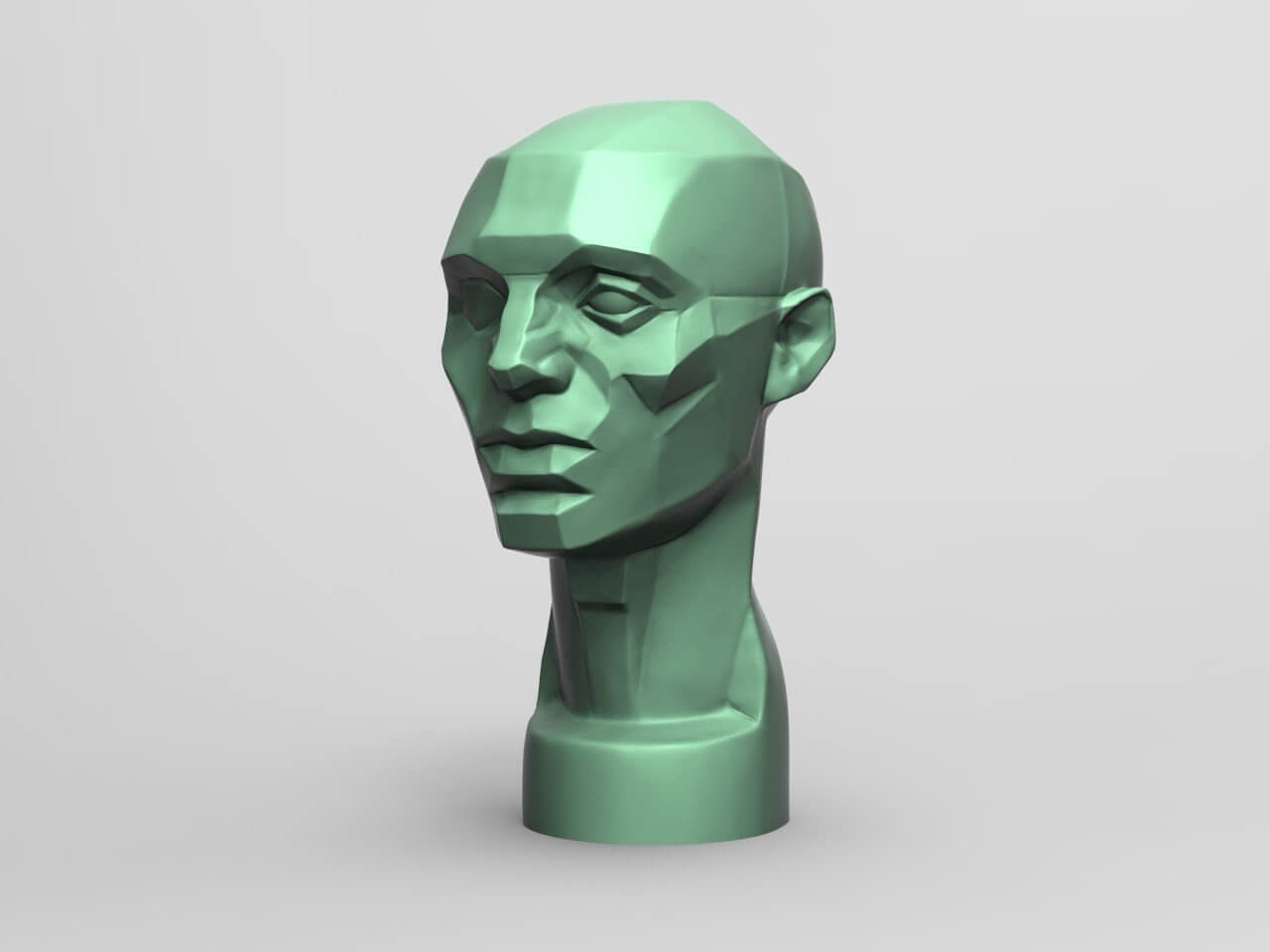 Planes of The Head - John Asaro 3D Model by h3ydari96