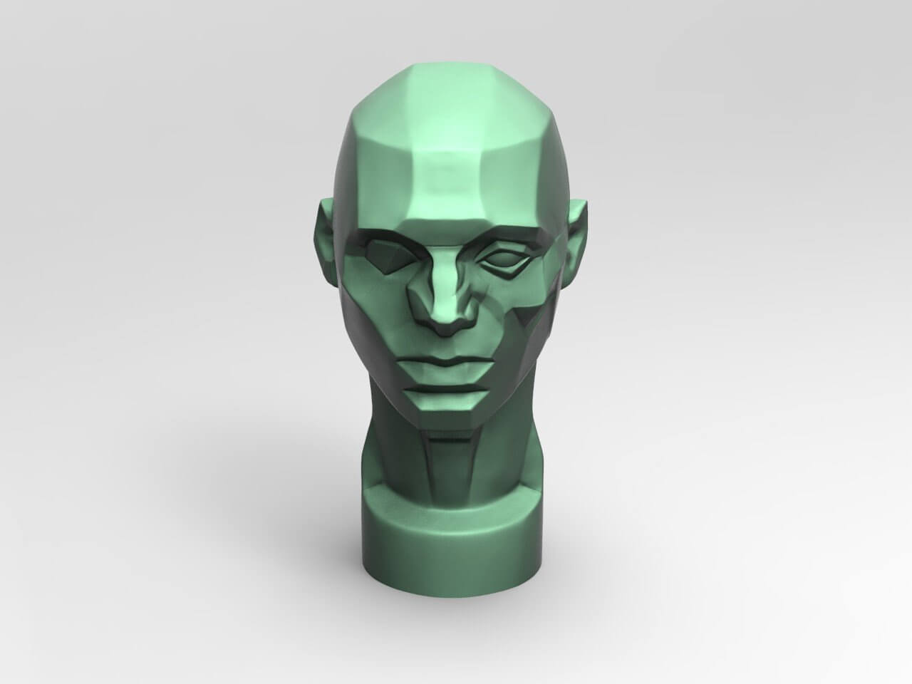 Planes of The Head - John Asaro 3D Model by h3ydari96